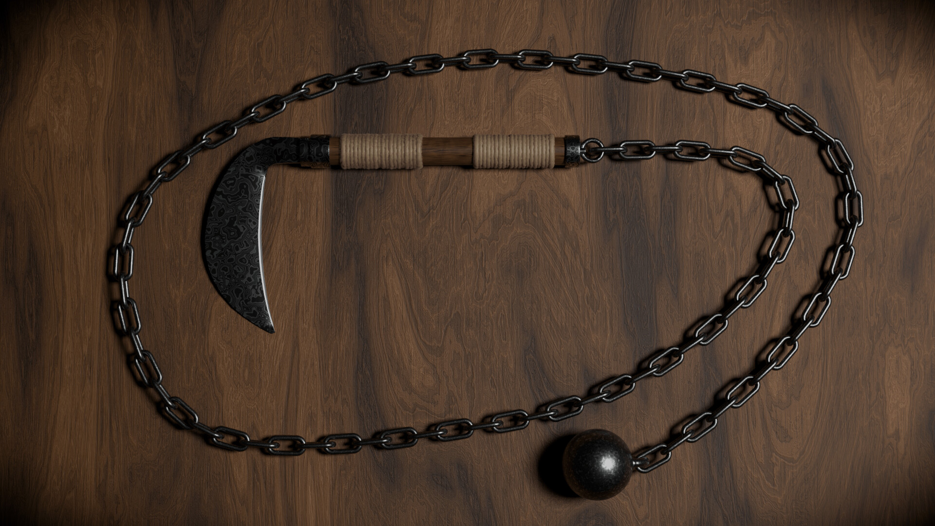 ArtStation - Kusarigama