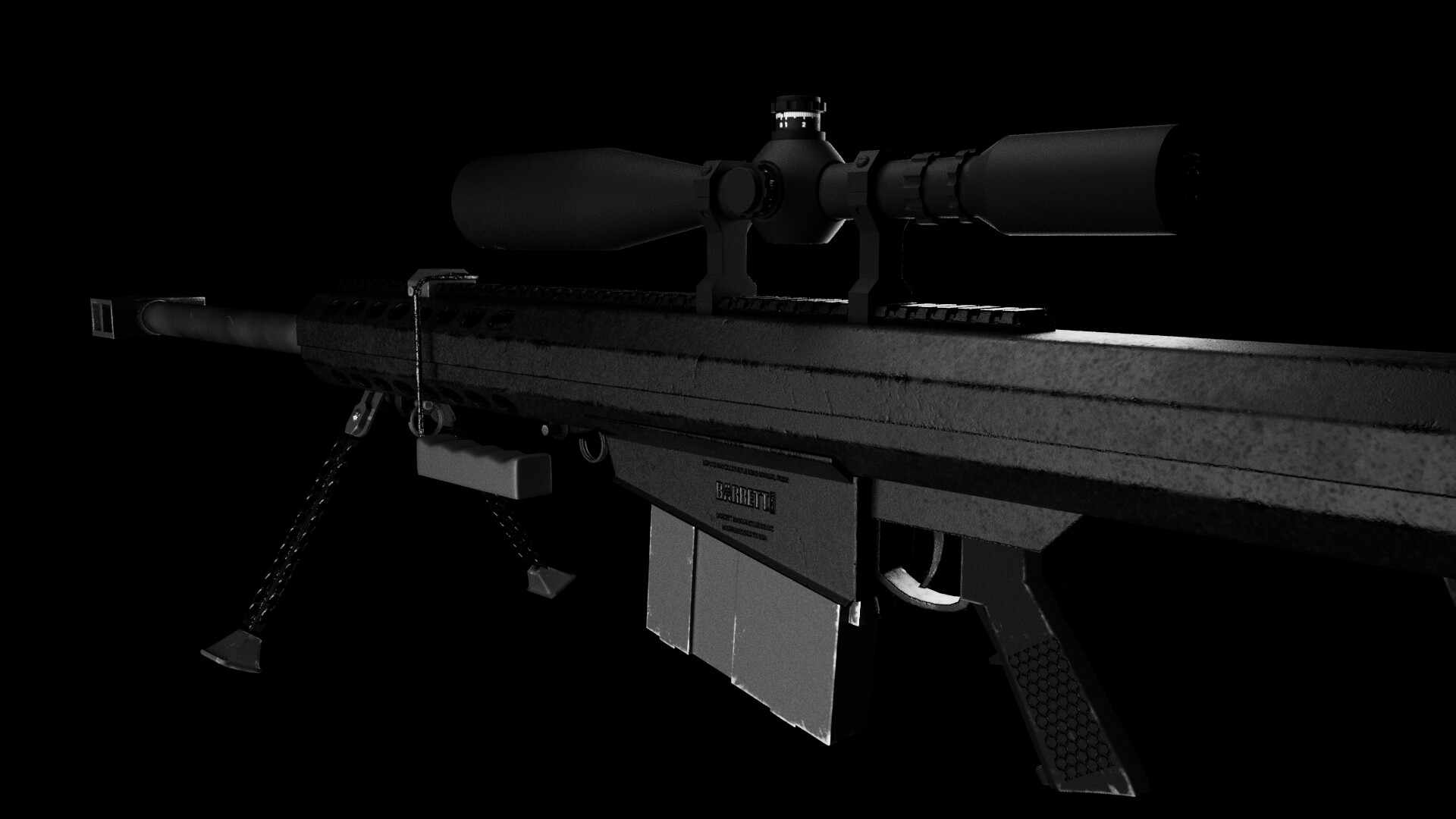 ArtStation - Barret M82