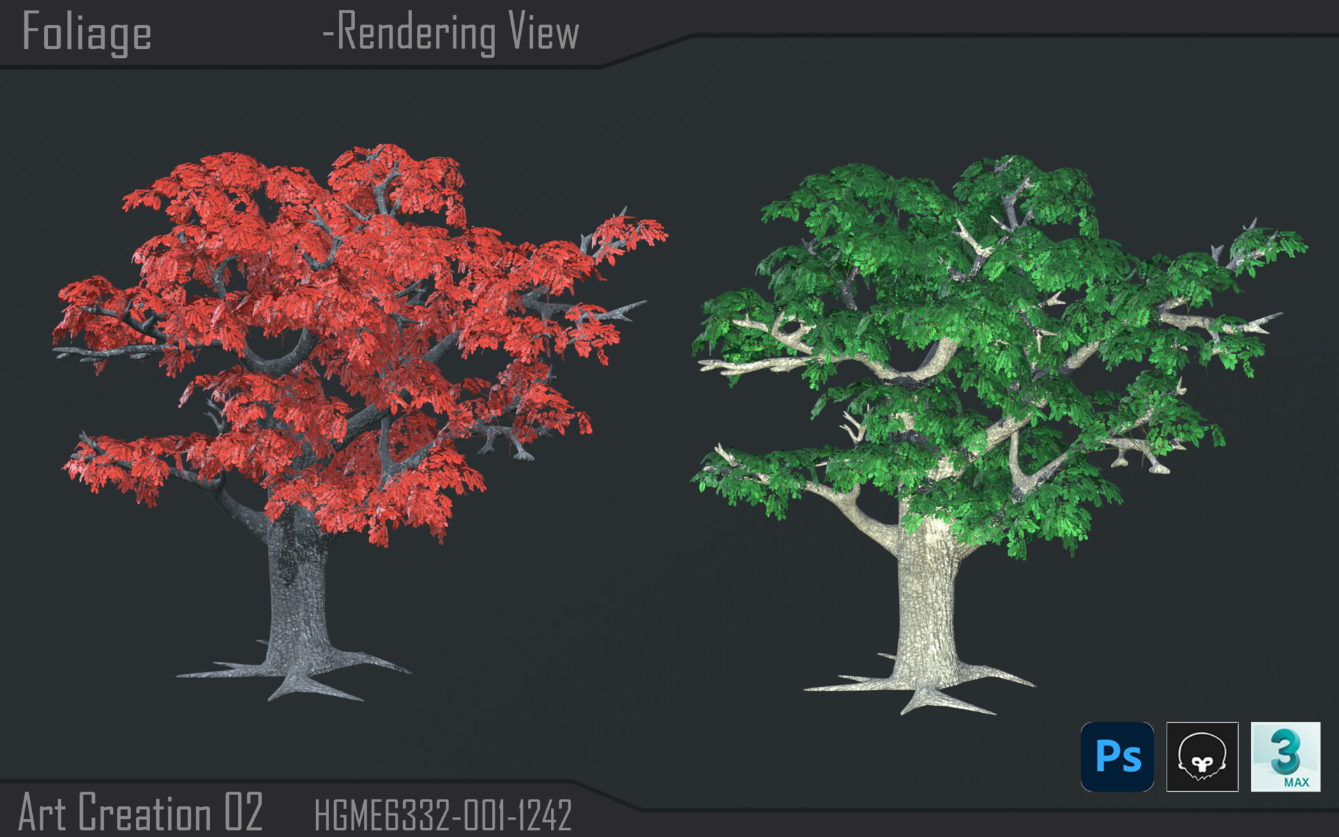 ArtStation - Foliage Tree