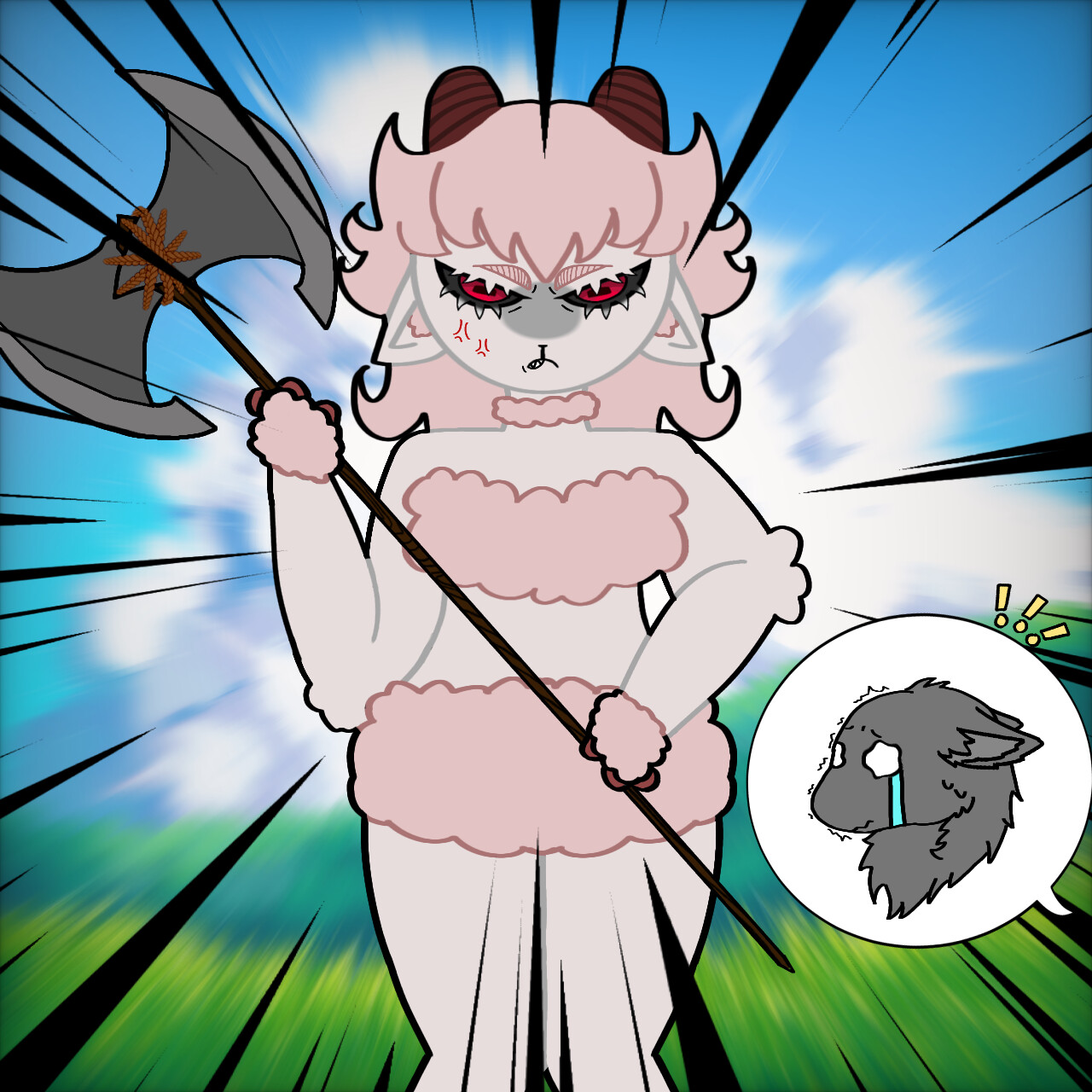 ArtStation - Sheep oc