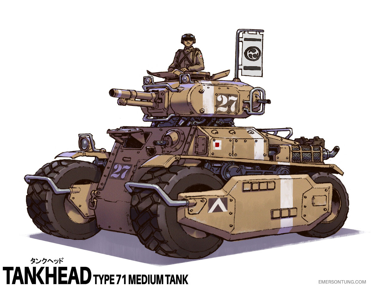Emerson Tung - TANKHEAD - Artwork Compilation 03