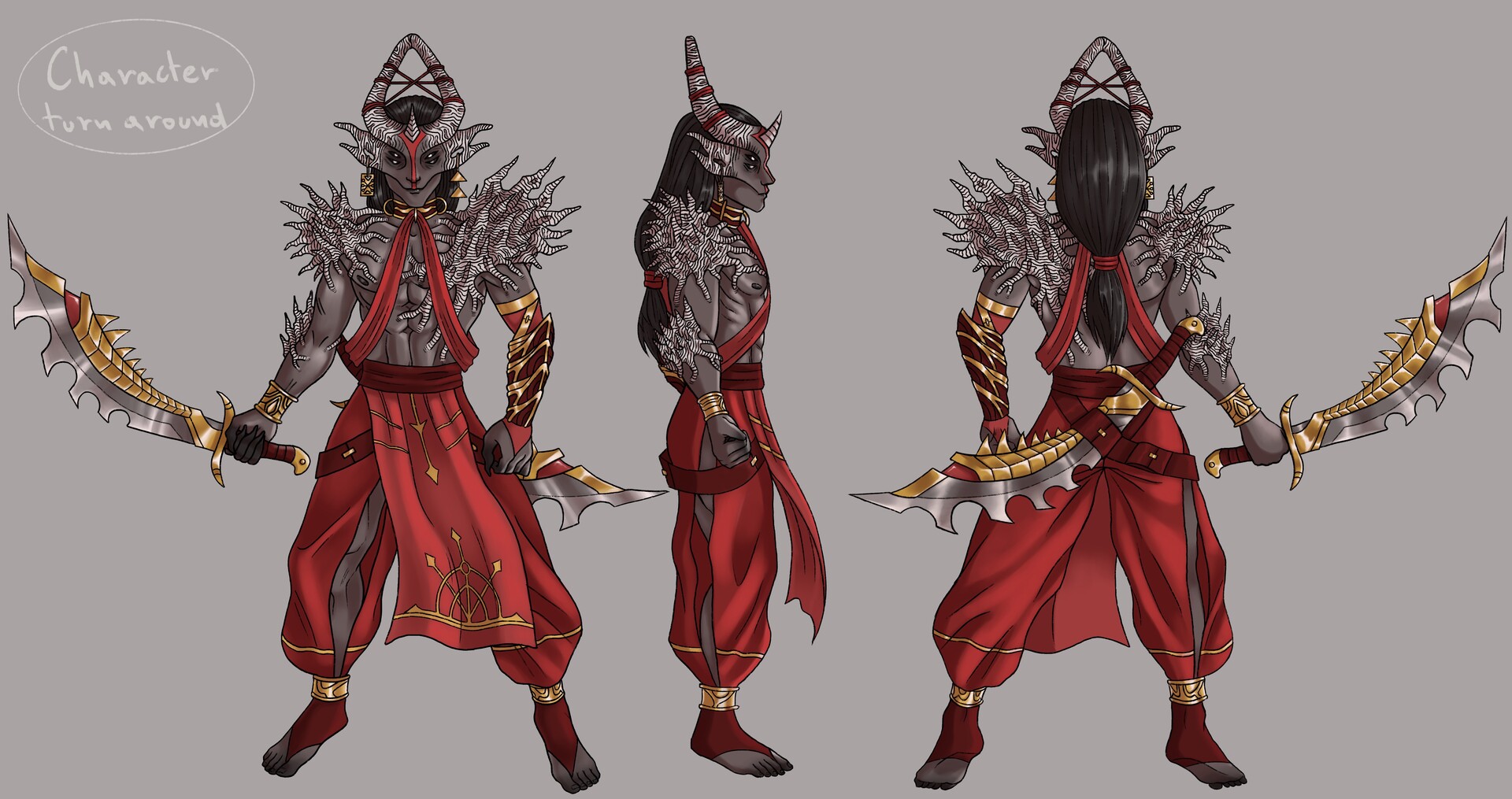 ArtStation - Brand New Retro- Demon's Crest remake