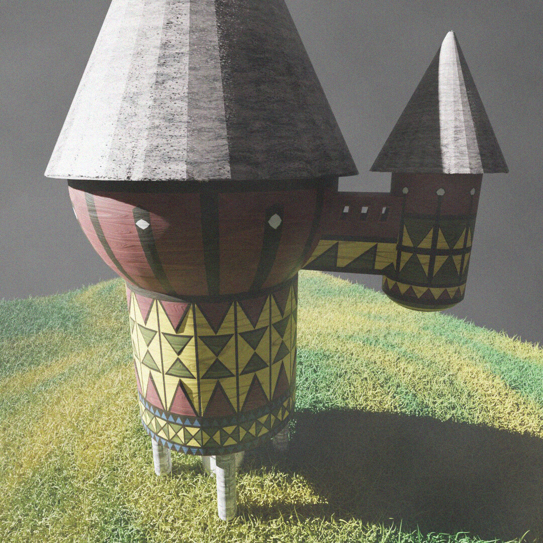 ArtStation - Starting point of "Greed Island" from HunterxHunter.