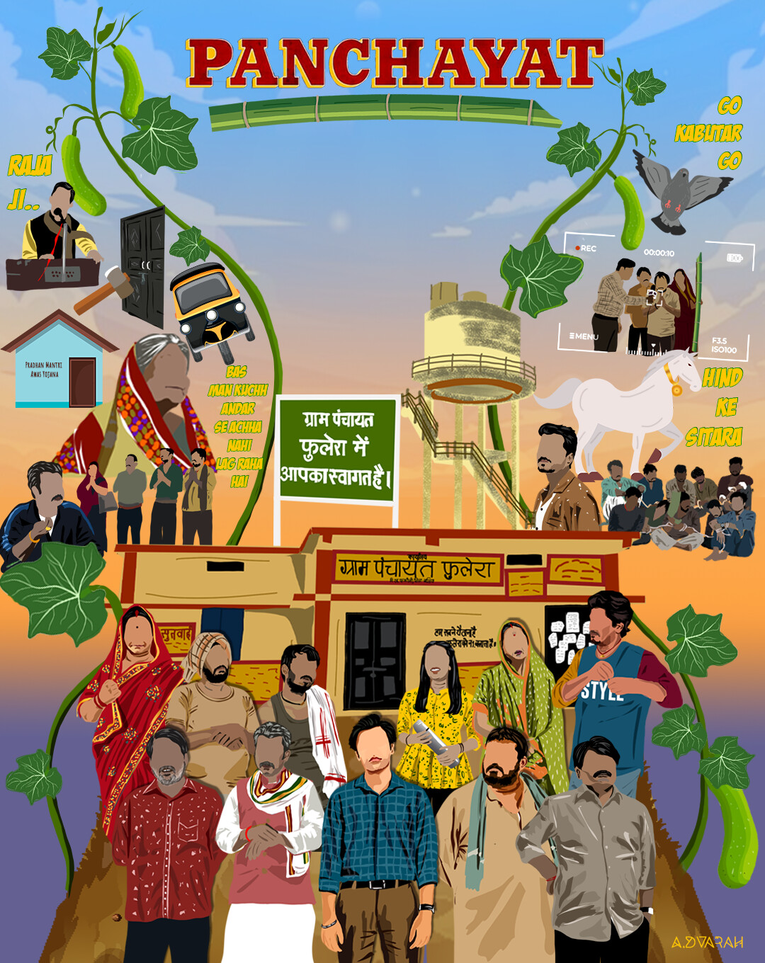 ArtStation - Panchayat Fan Art