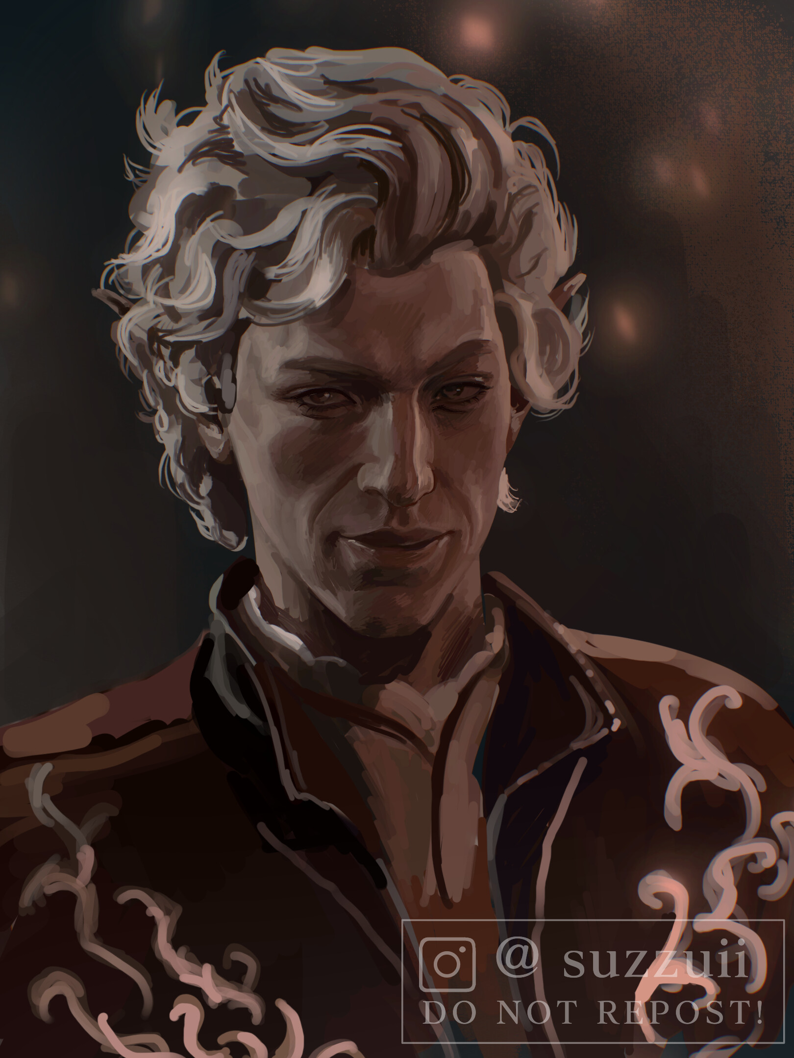 ArtStation - fanart Astarion from “Baldur’s gate 3”