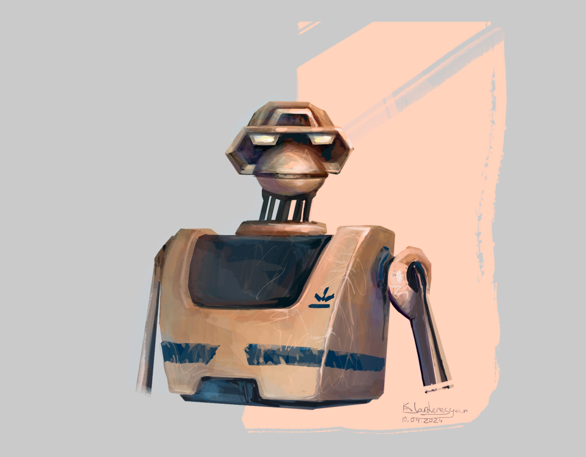 ArtStation - T-Series_Tactical_Droid_BX-Droid_Leader