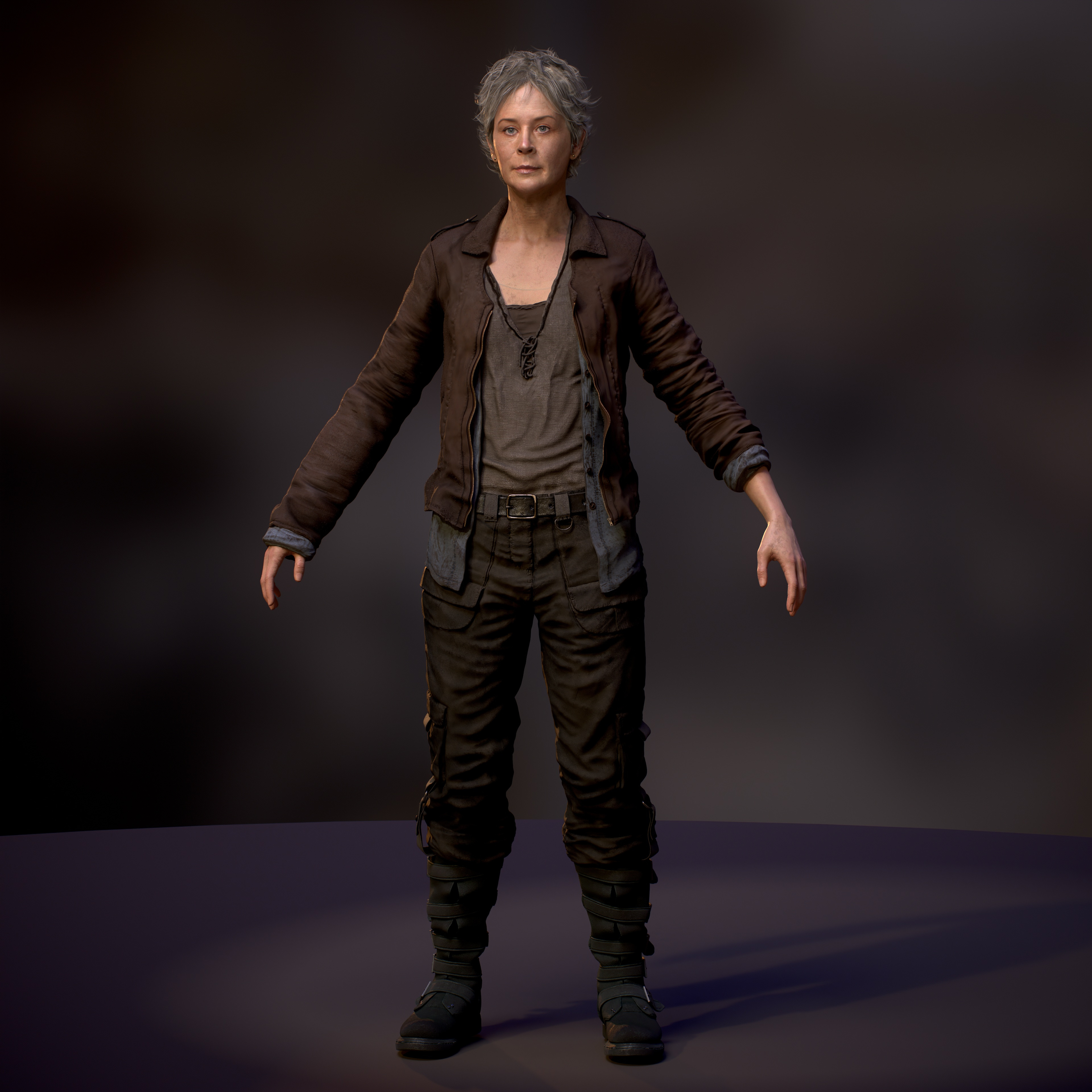Michael Randriamiandriray - Carol Peletier from TWD series - Realtime ...