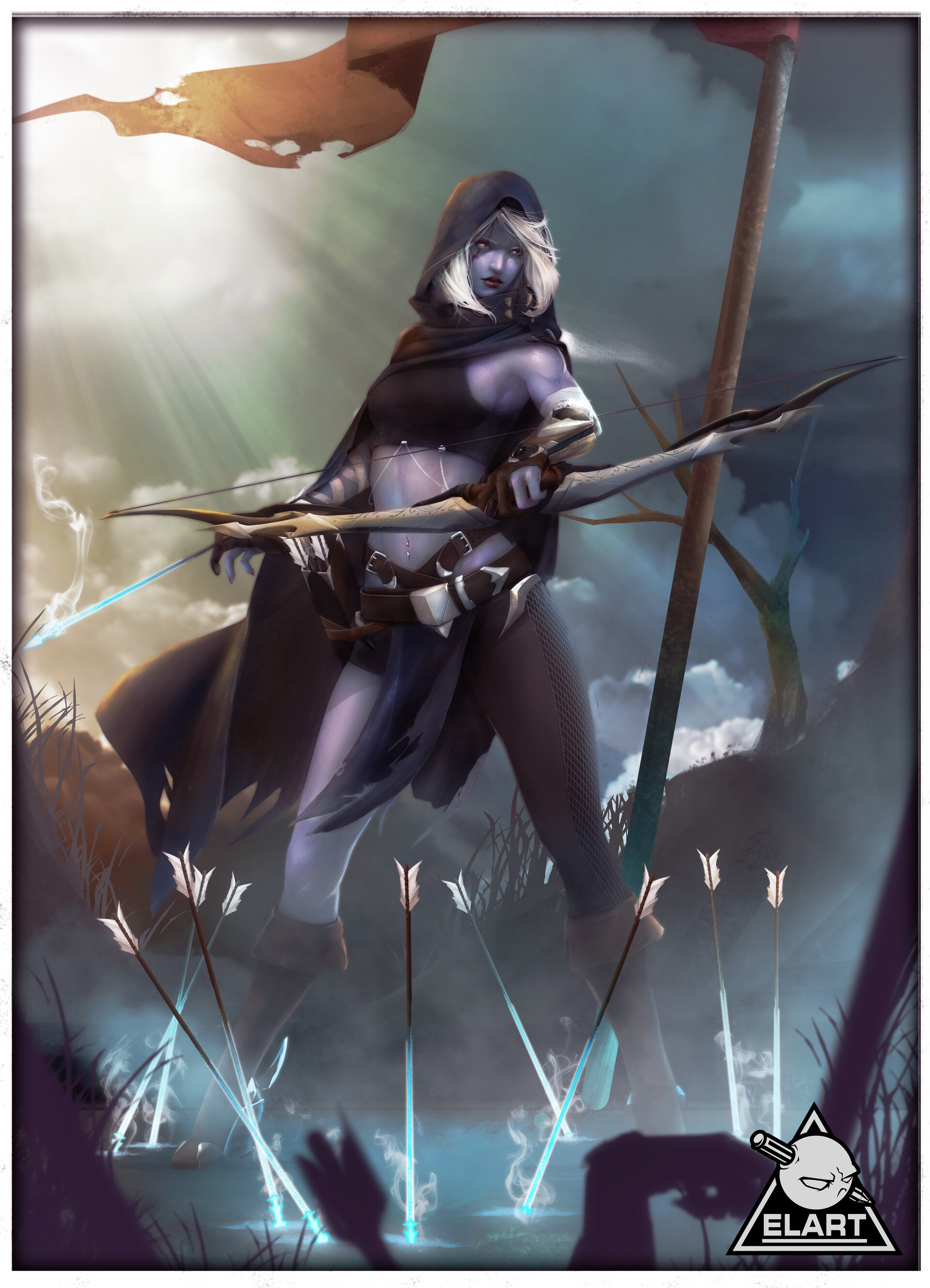 ArtStation - My version of DROW RANGER