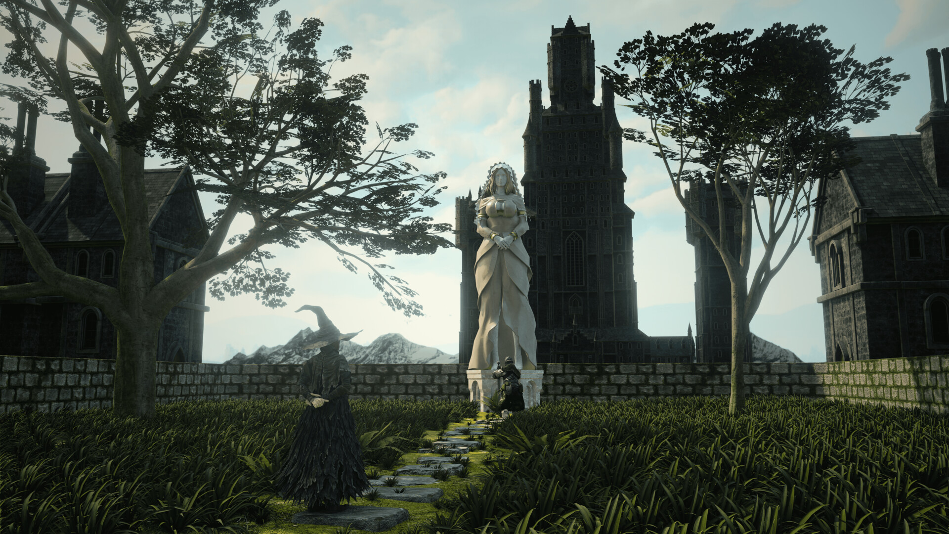 ArtStation - Dark Souls Gwynevere Statue