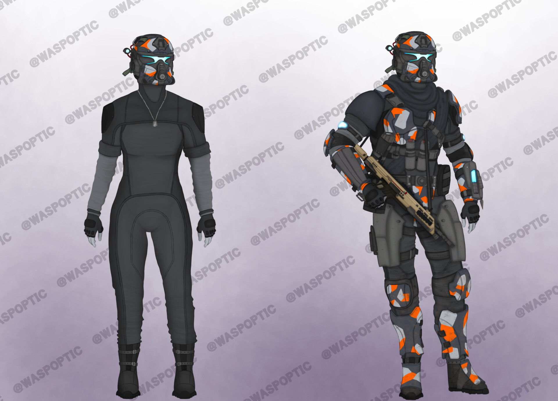 Waspoptic - TITANFALL FANMADE CHARACTER CONCEPTS