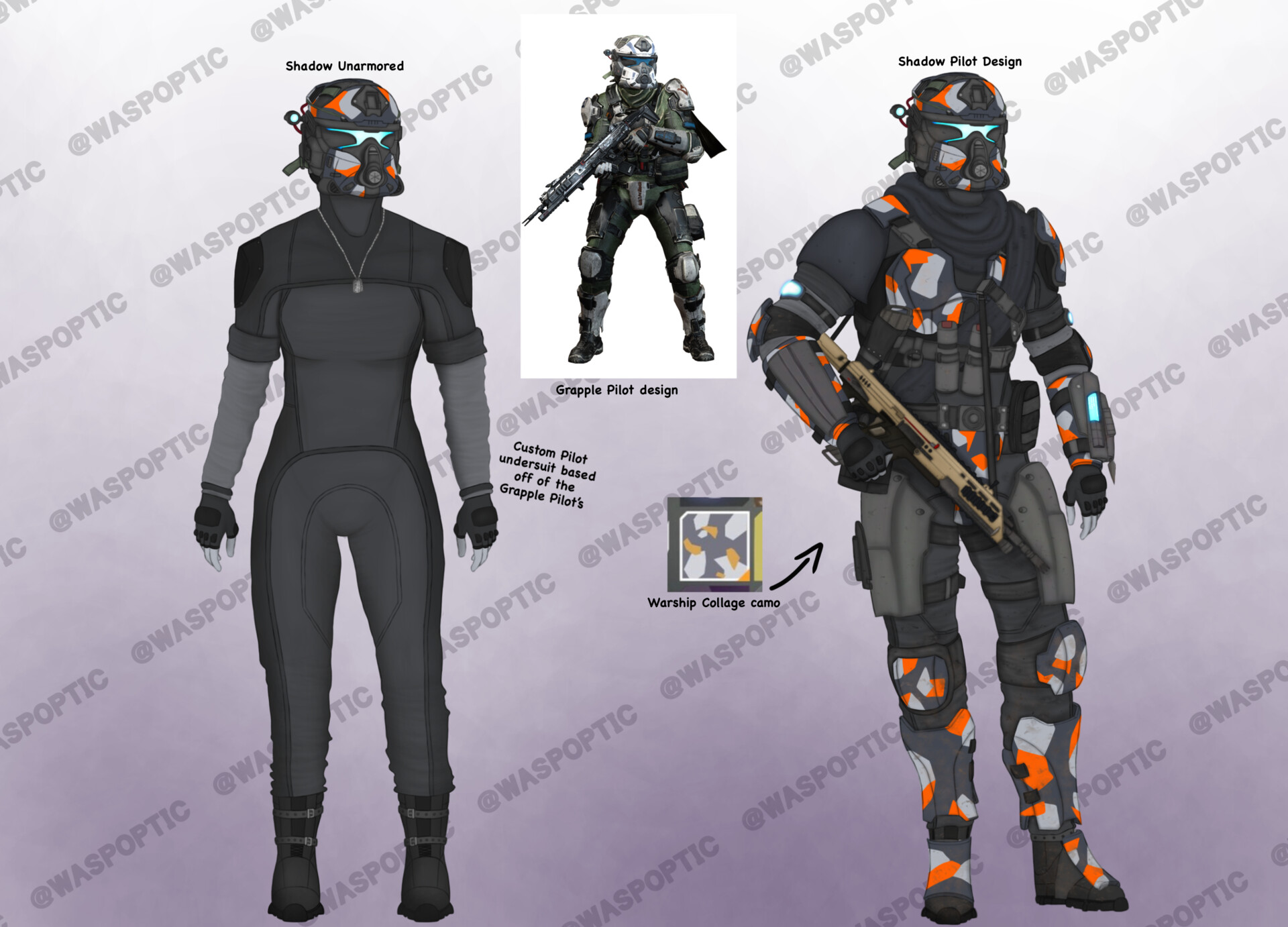Waspoptic - TITANFALL FANMADE CHARACTER CONCEPTS
