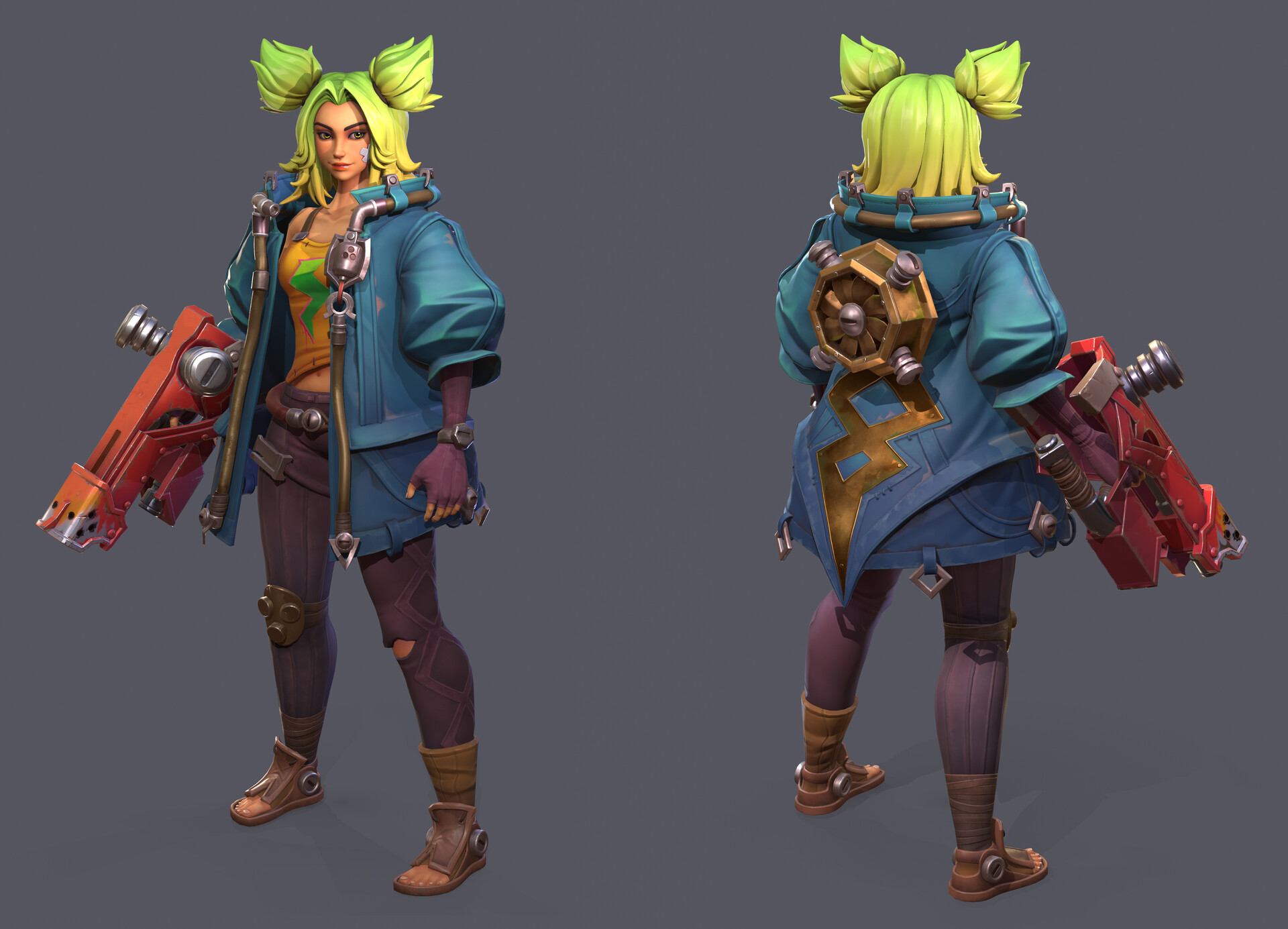 Hyeonjoo(zoey) Lee - League of Legends - Zeri Fan Art