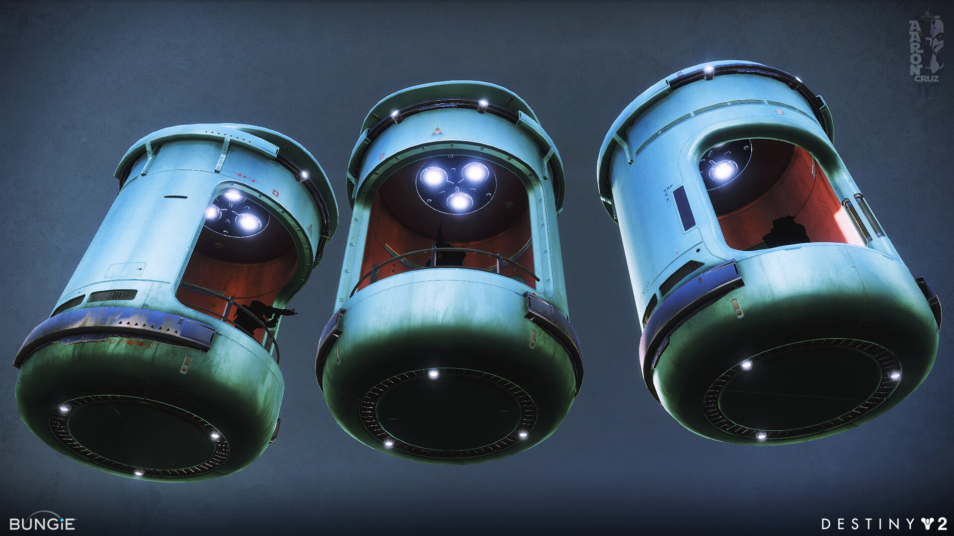 Aaron Cruz - Destiny 2: PVP | Cirrus Plaza - Mall Assets