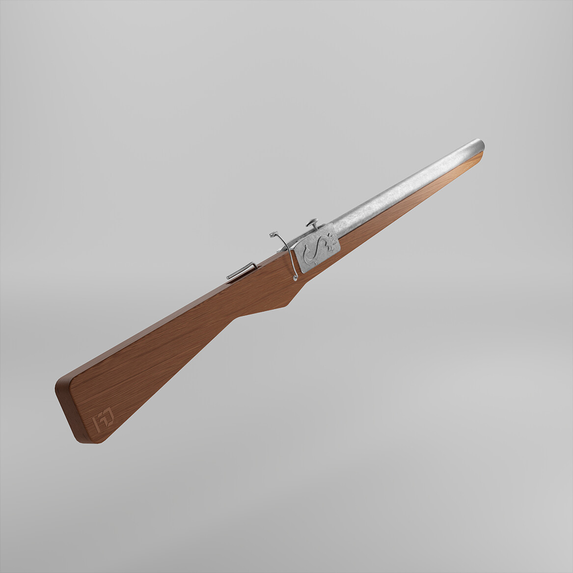 ArtStation - Lady eboshi's gun (Princess Mononoke)