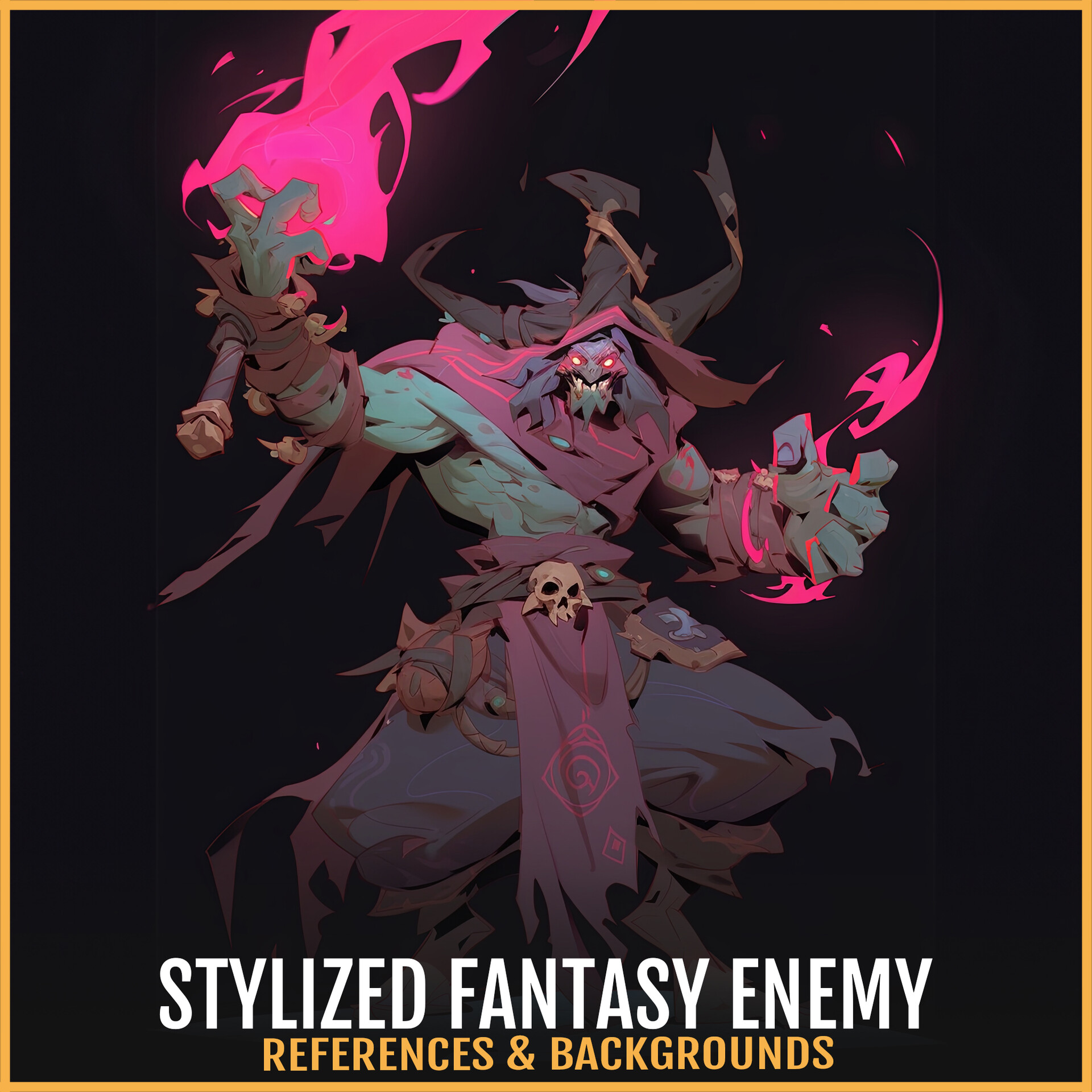 ArtStation - 303 Stylized Fantasy Enemy