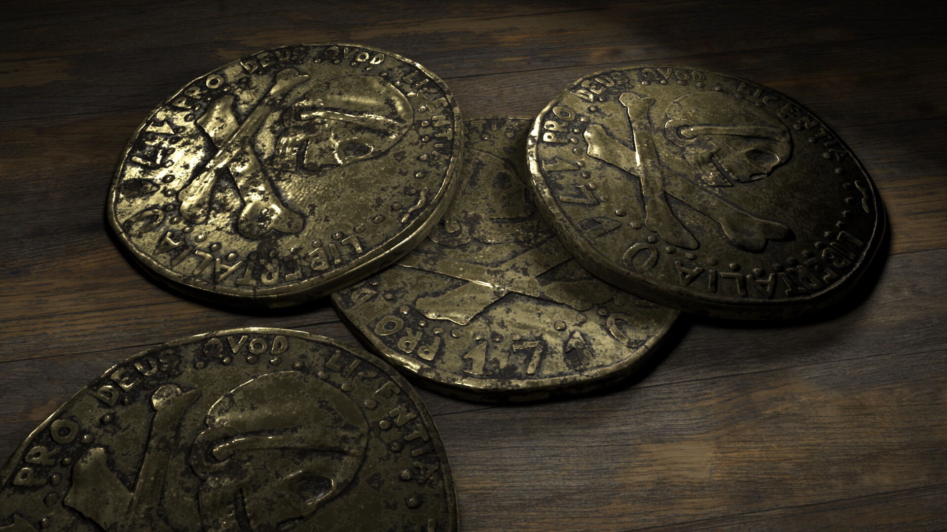 ArtStation - Uncharted 4 Henry Avery's Coin