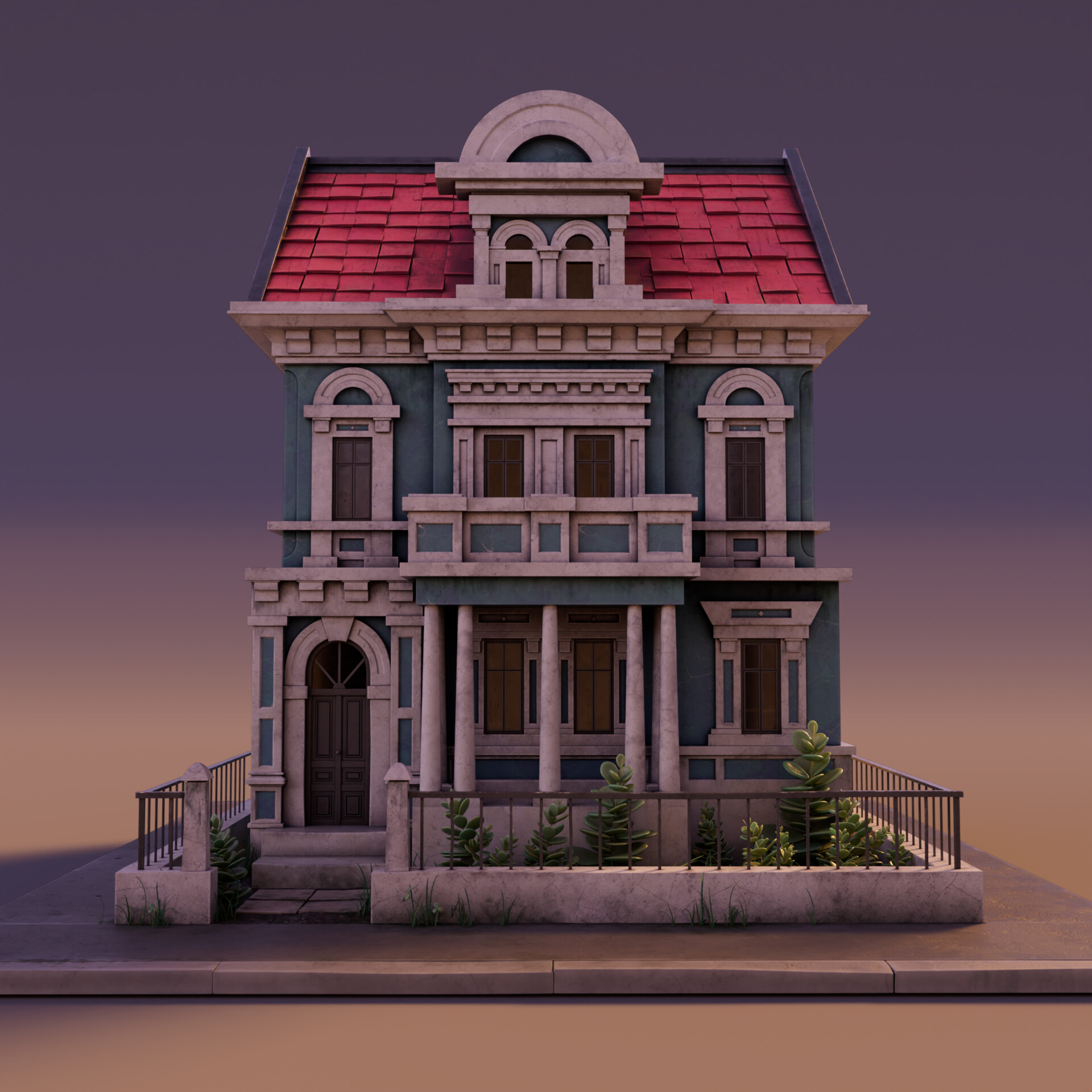 ArtStation - Bergen House