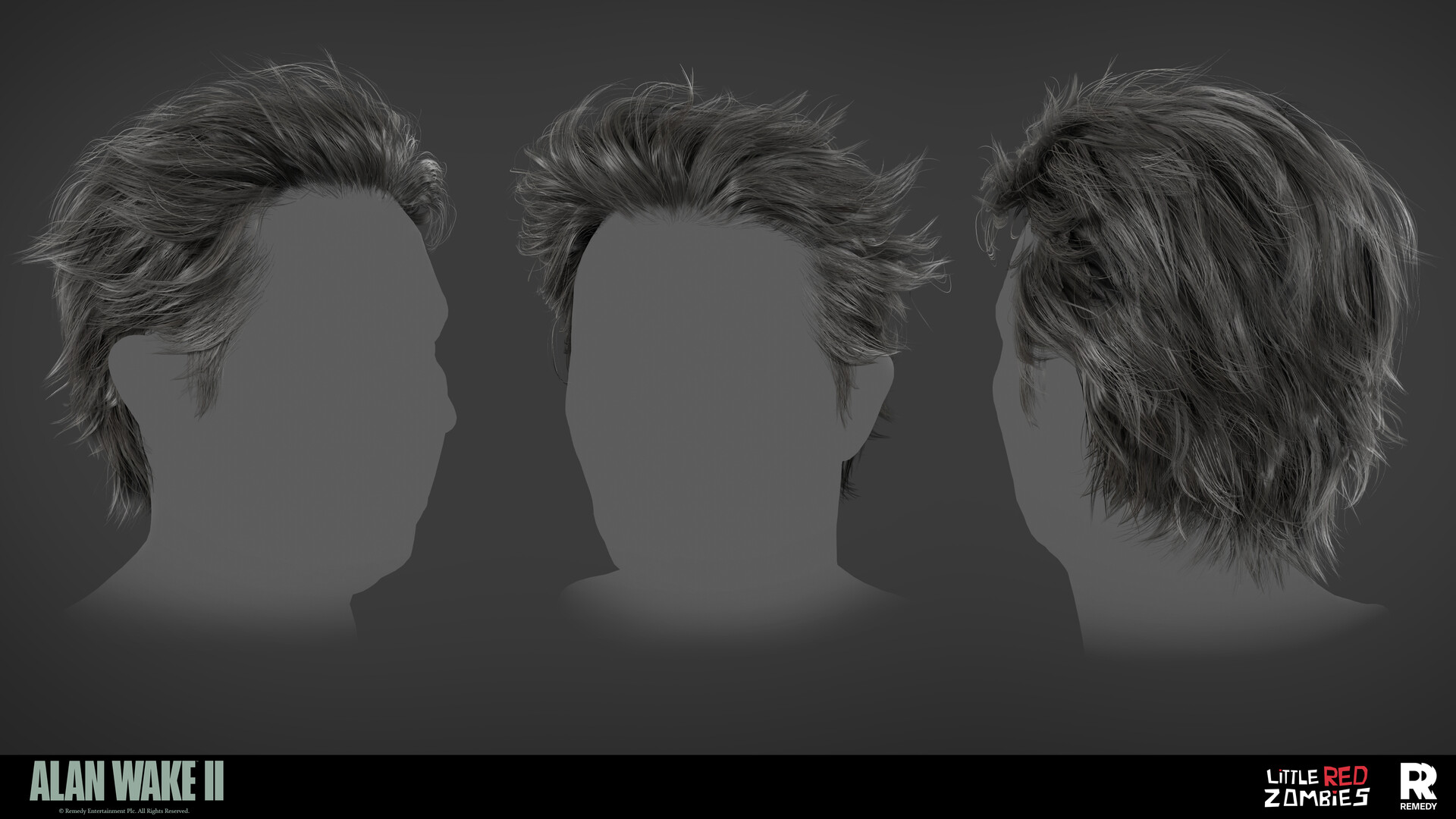 LITTLE RED ZOMBIES - Alan Wake II - Ahti Hair