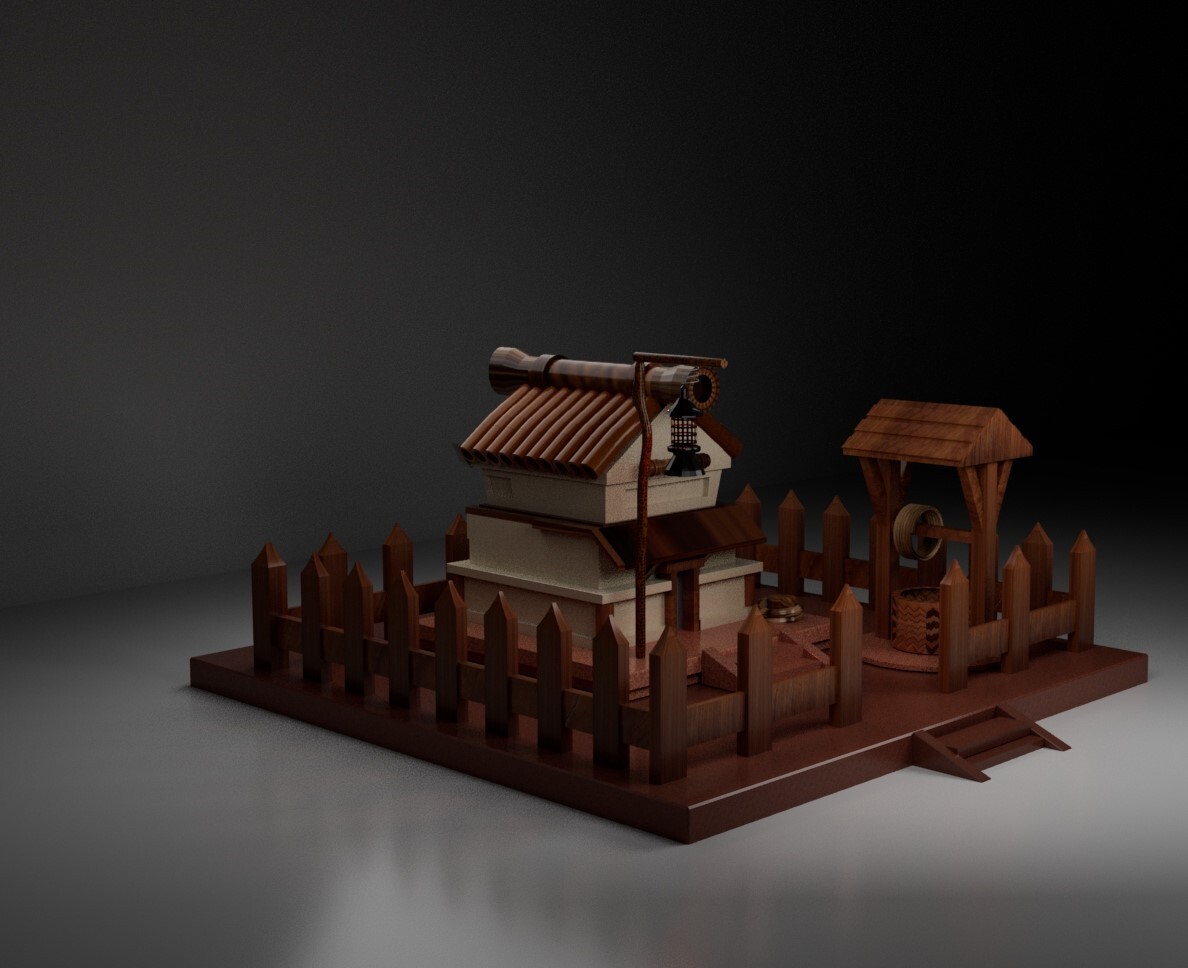 ArtStation - Game asest with texture