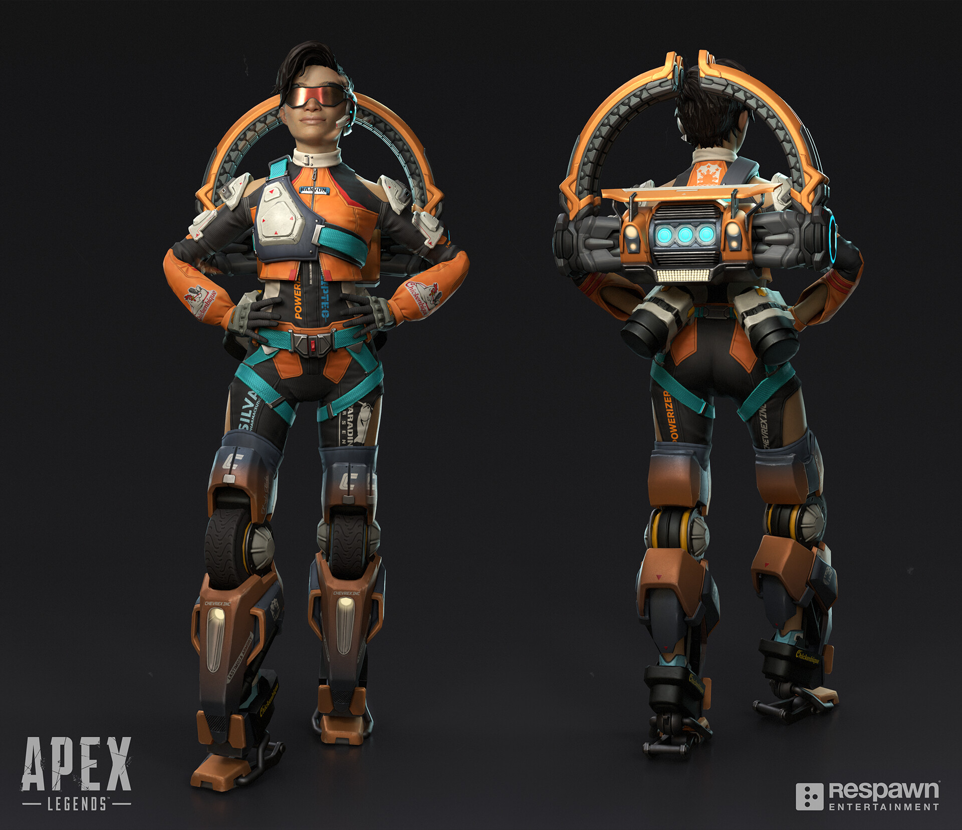 Jessica Hurst Noel - Apex Legends - Conduit 'No Shade' skin