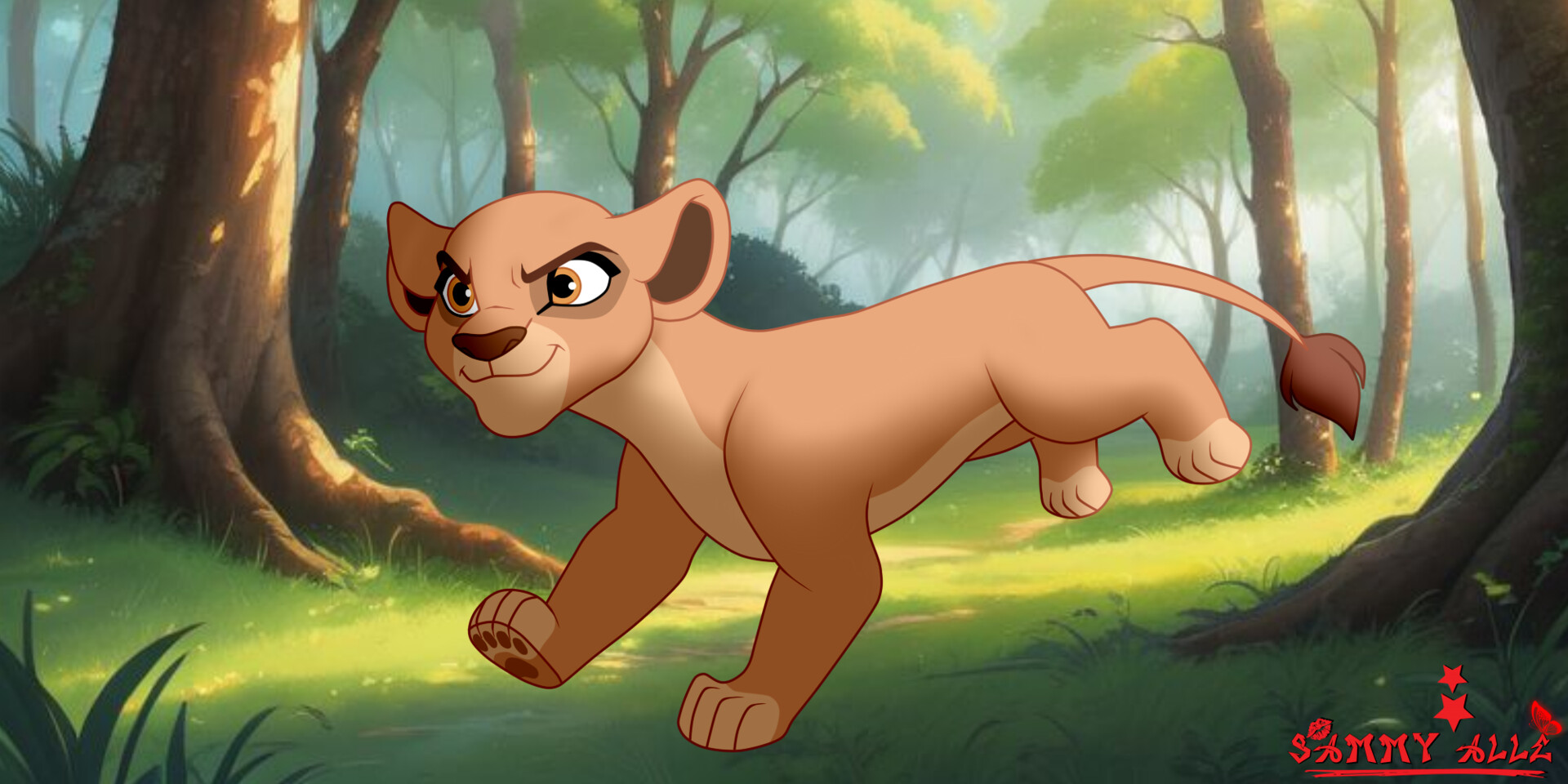 ArtStation - The Jungle Guard: Adventurous Princess