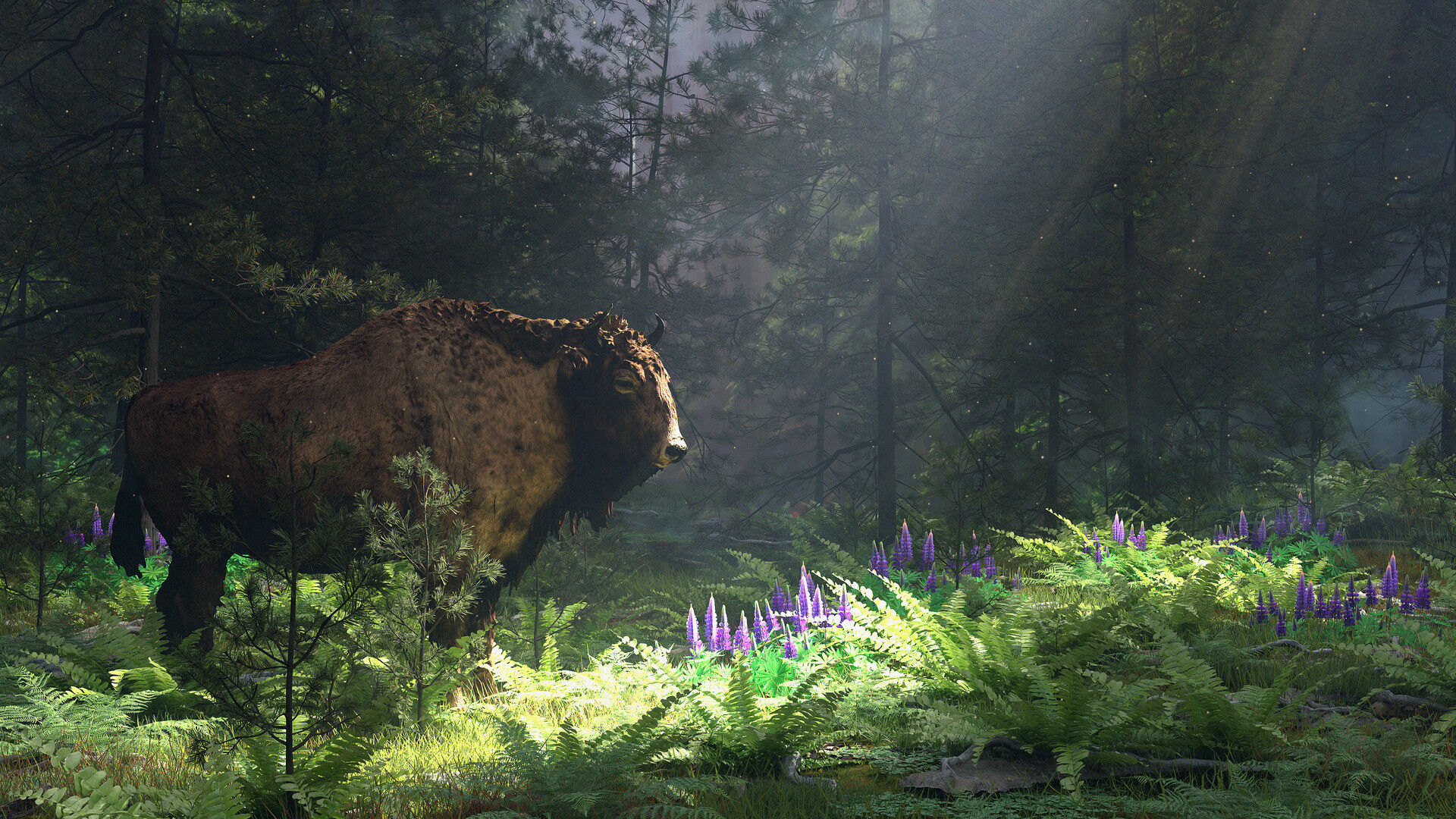 ArtStation - Zubr. Somewhere in Belarus.