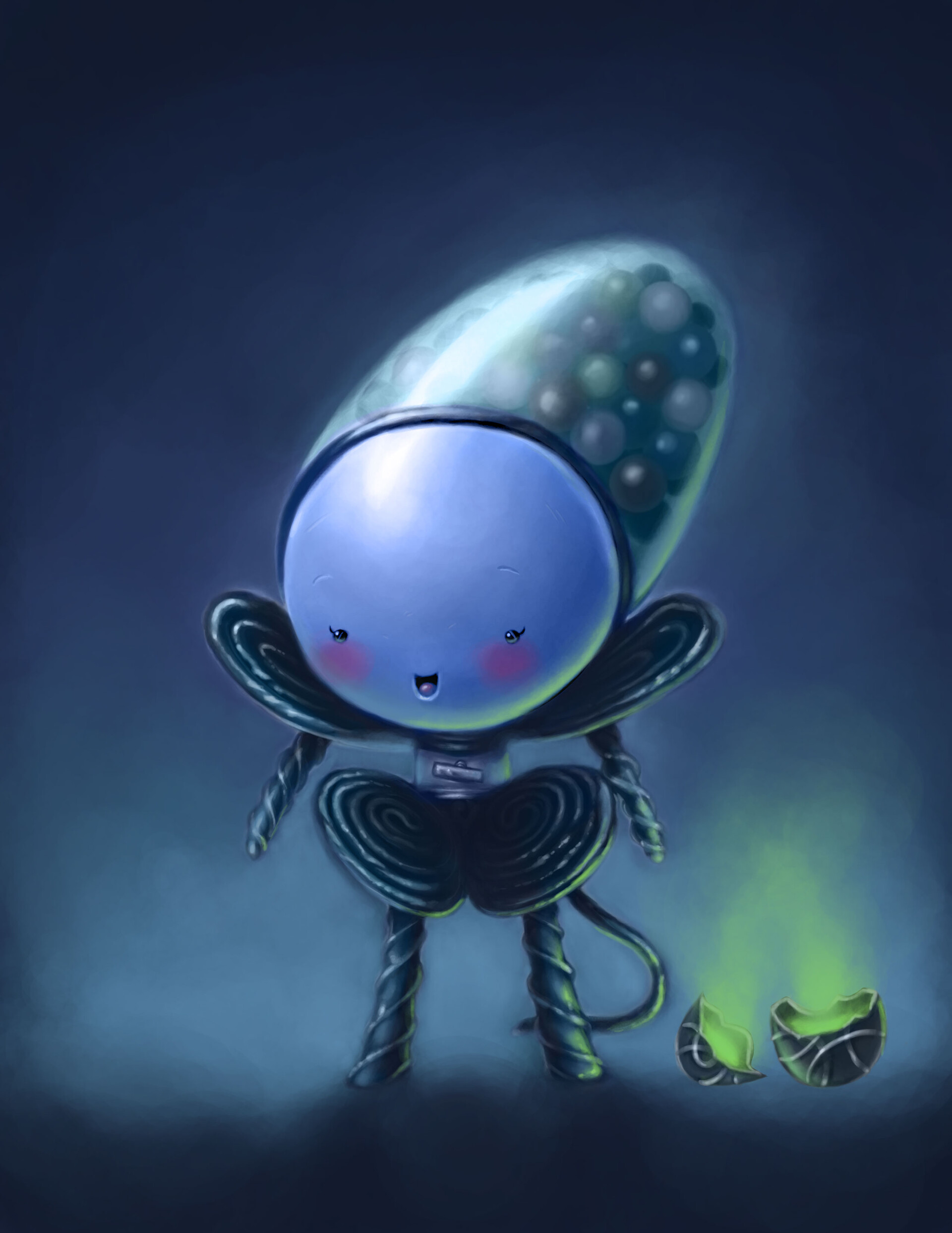 ArtStation - Alien Sci-fi creture character design