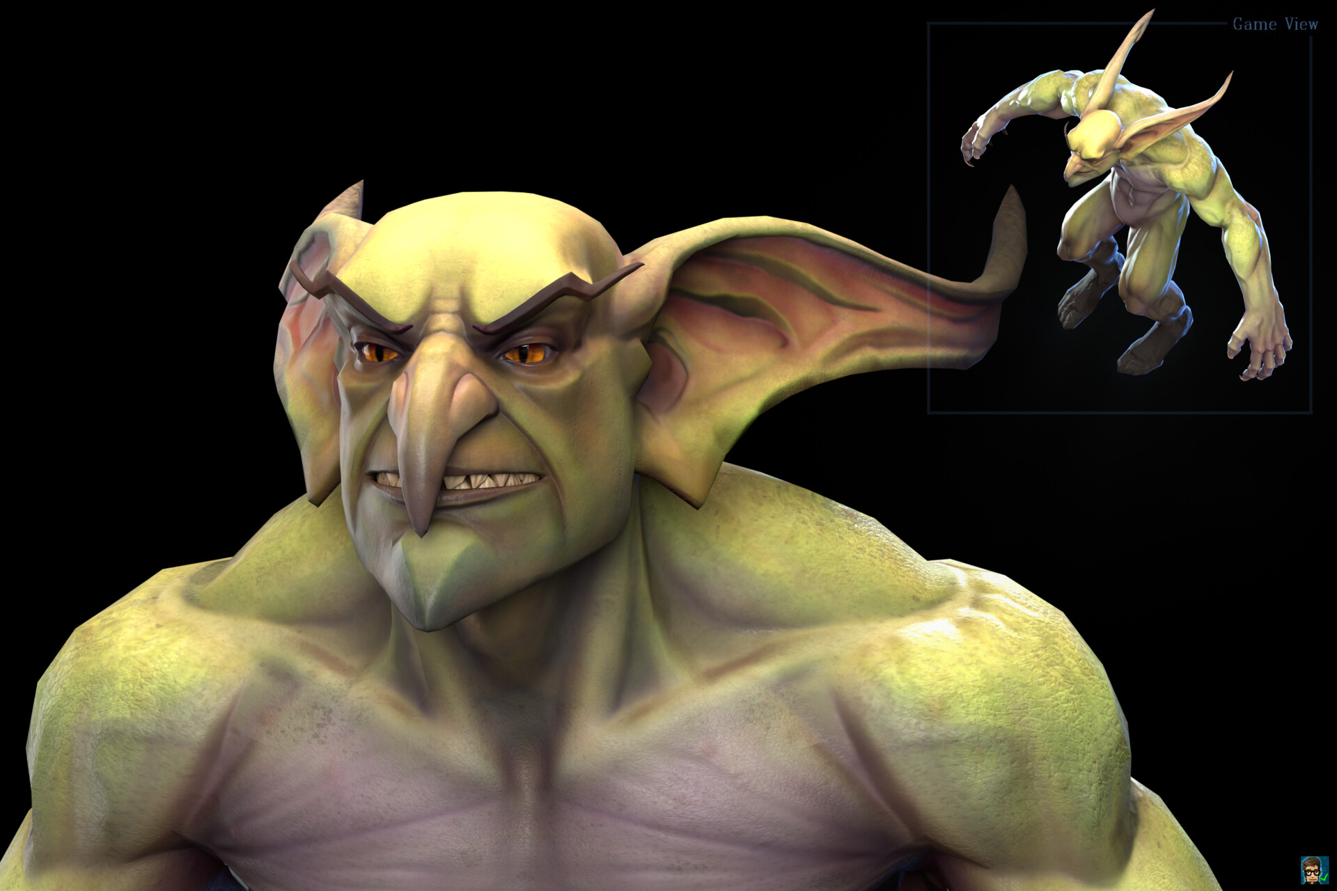 Ben Wampler - Goblin Base Mesh 3D Character Model