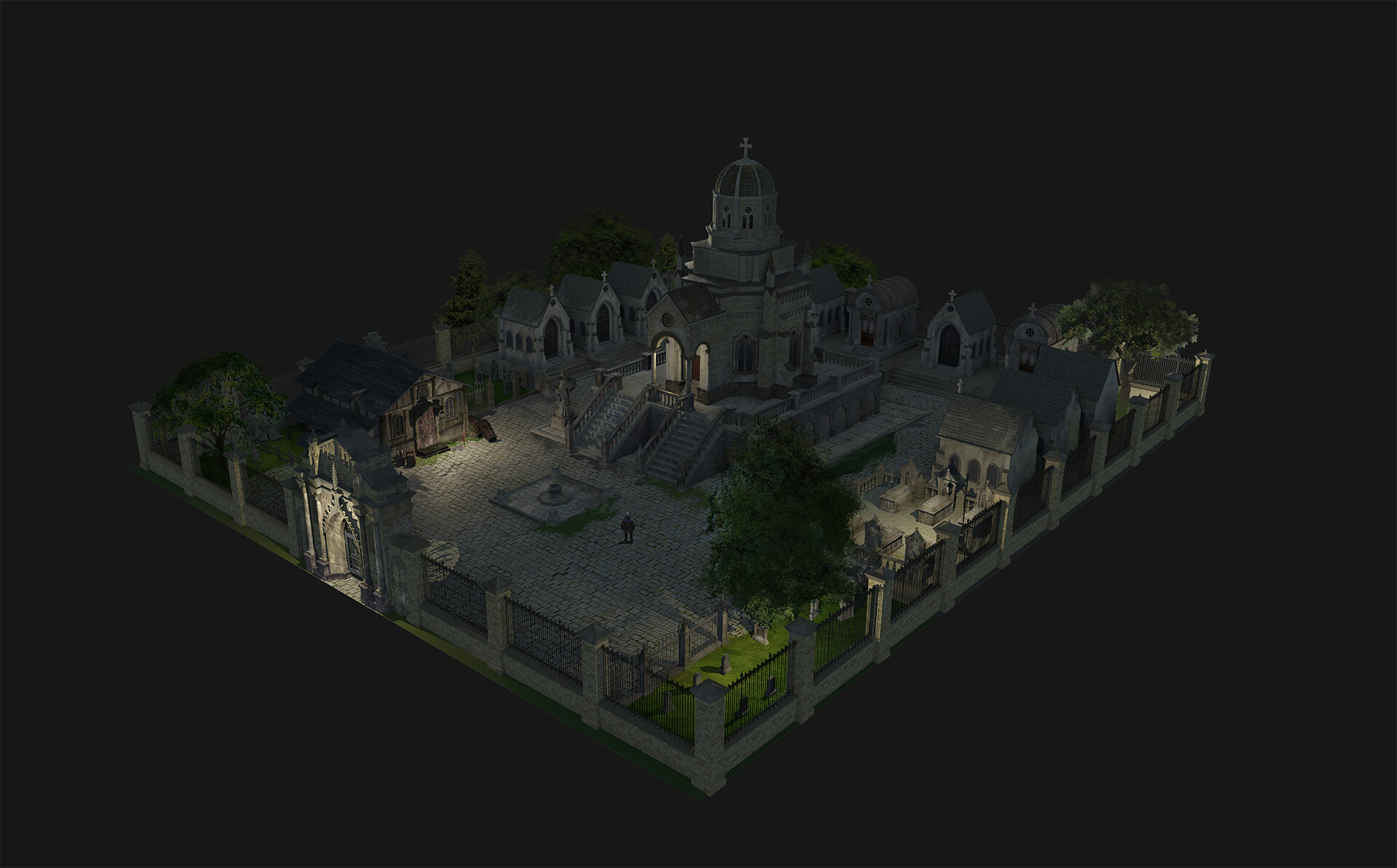 ArtStation - cemetery