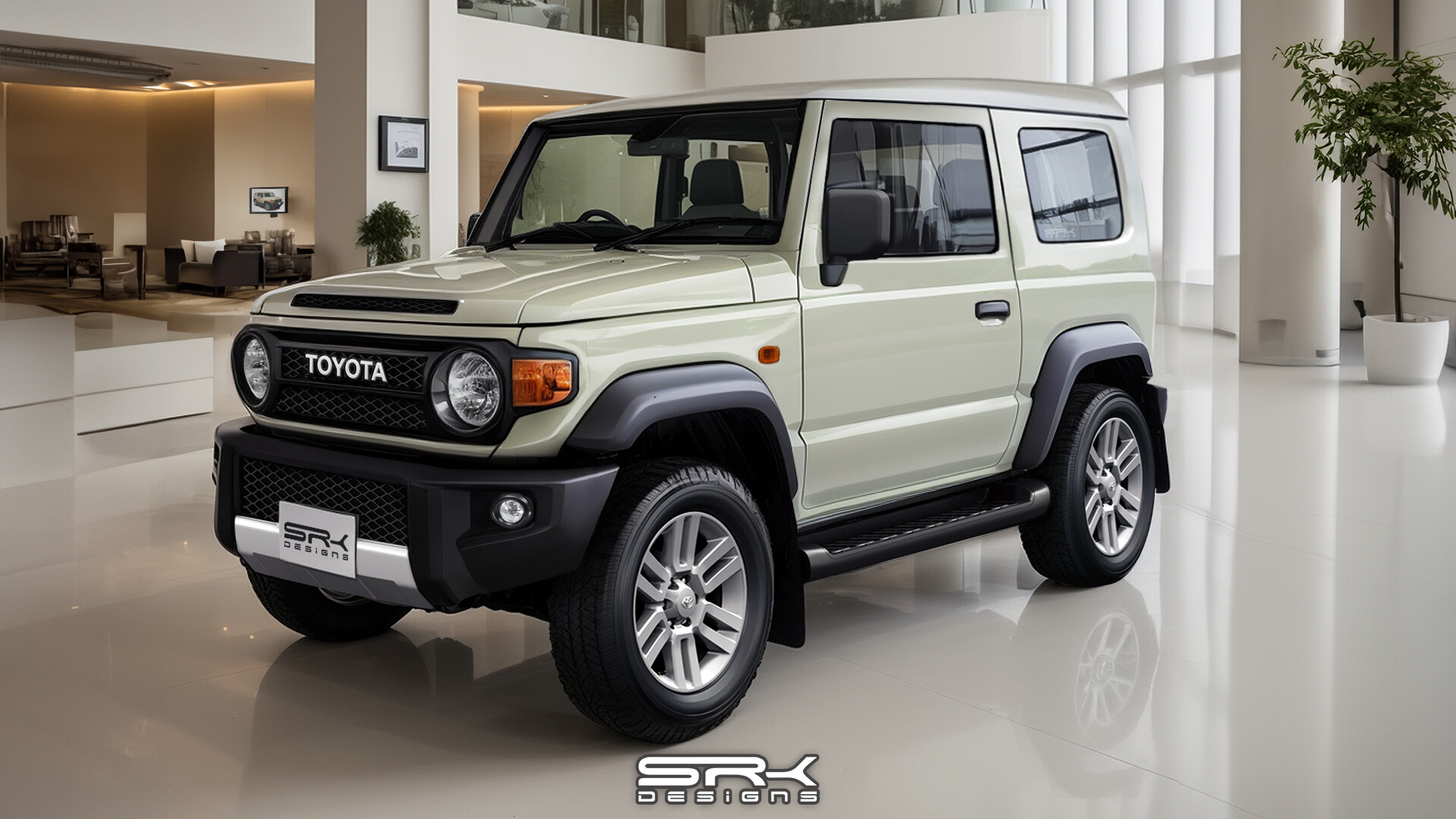 ArtStation - 2025 Toyota FJ Crusier (Jimny based)