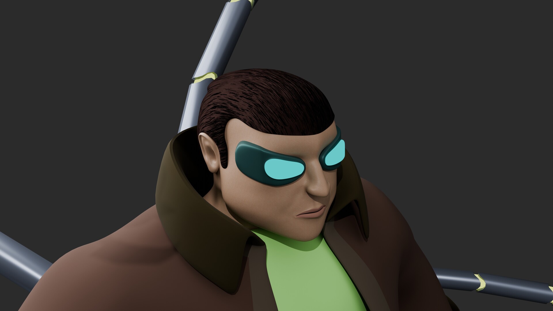 ArtStation - Spectacular Spider-Man Doctor Octopus(Clean Topology)