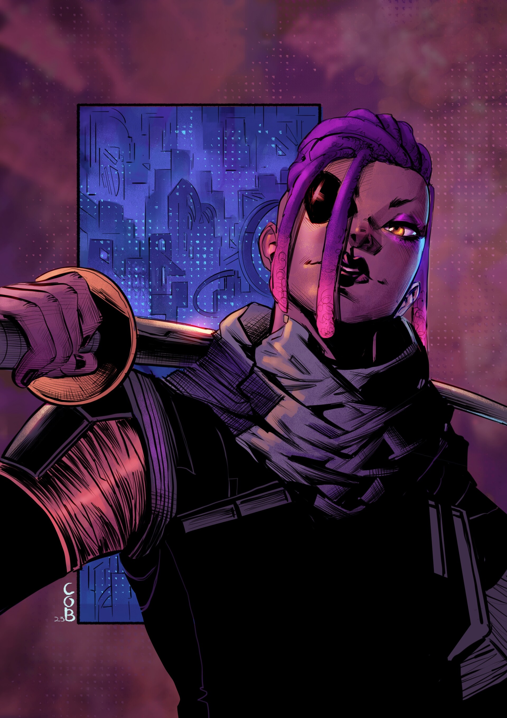 ArtStation - Tatsu from Chainhoppers