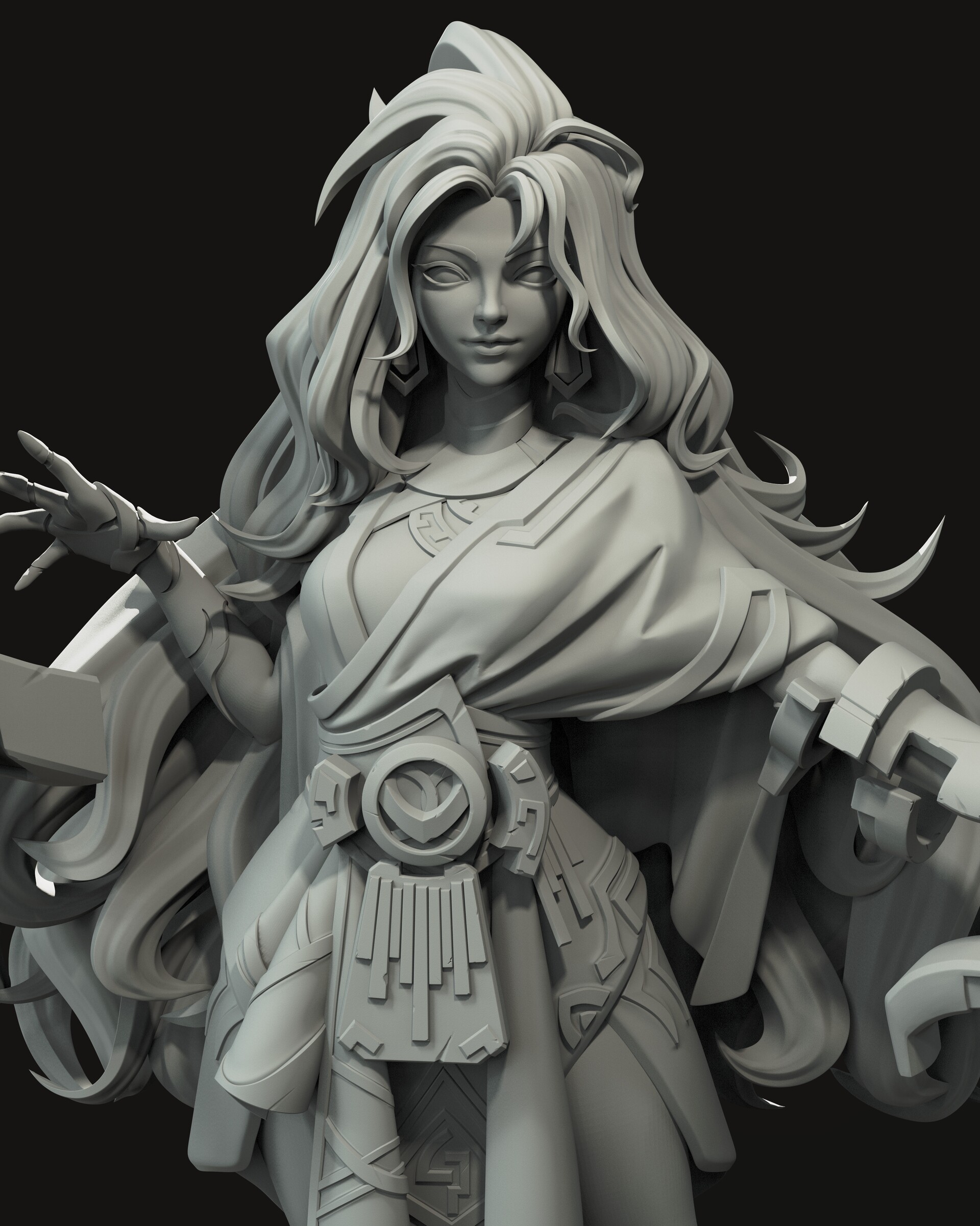 ArtStation - Cartoonized character girl