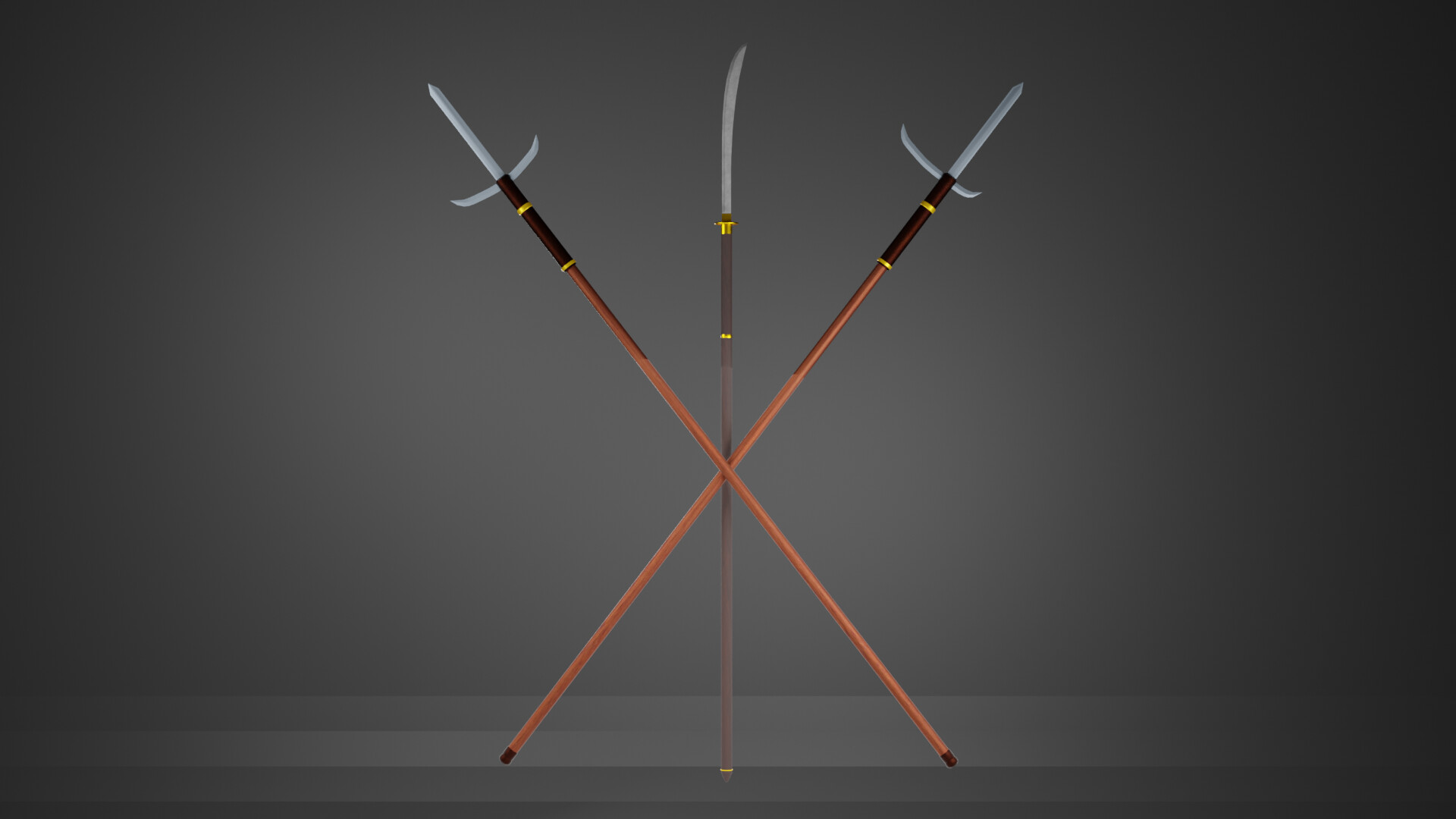 ArtStation - Japanese Polearm (Yari and Naginata)