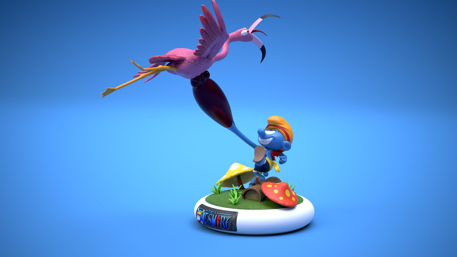 ArtStation - One Smuf - Pop smurf Collection