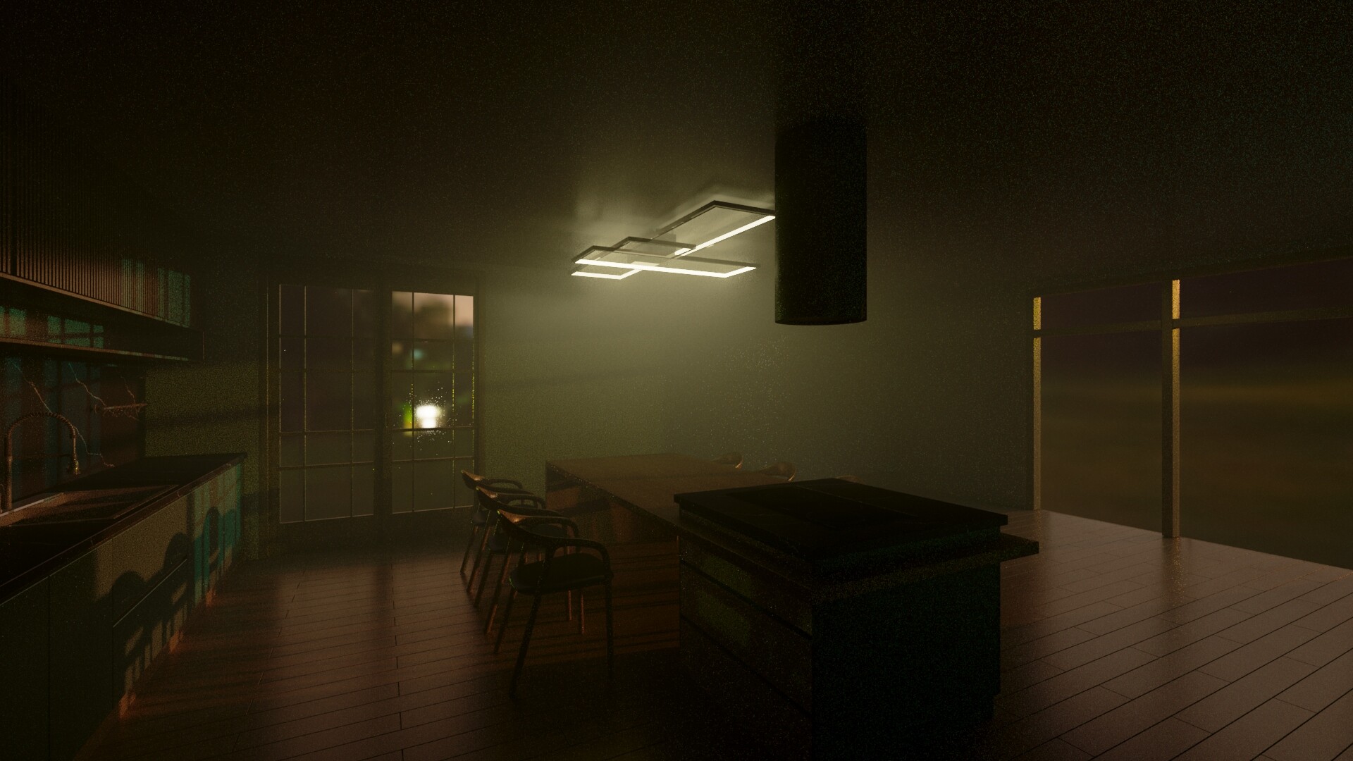 ArtStation - Interior Lighting in Maya