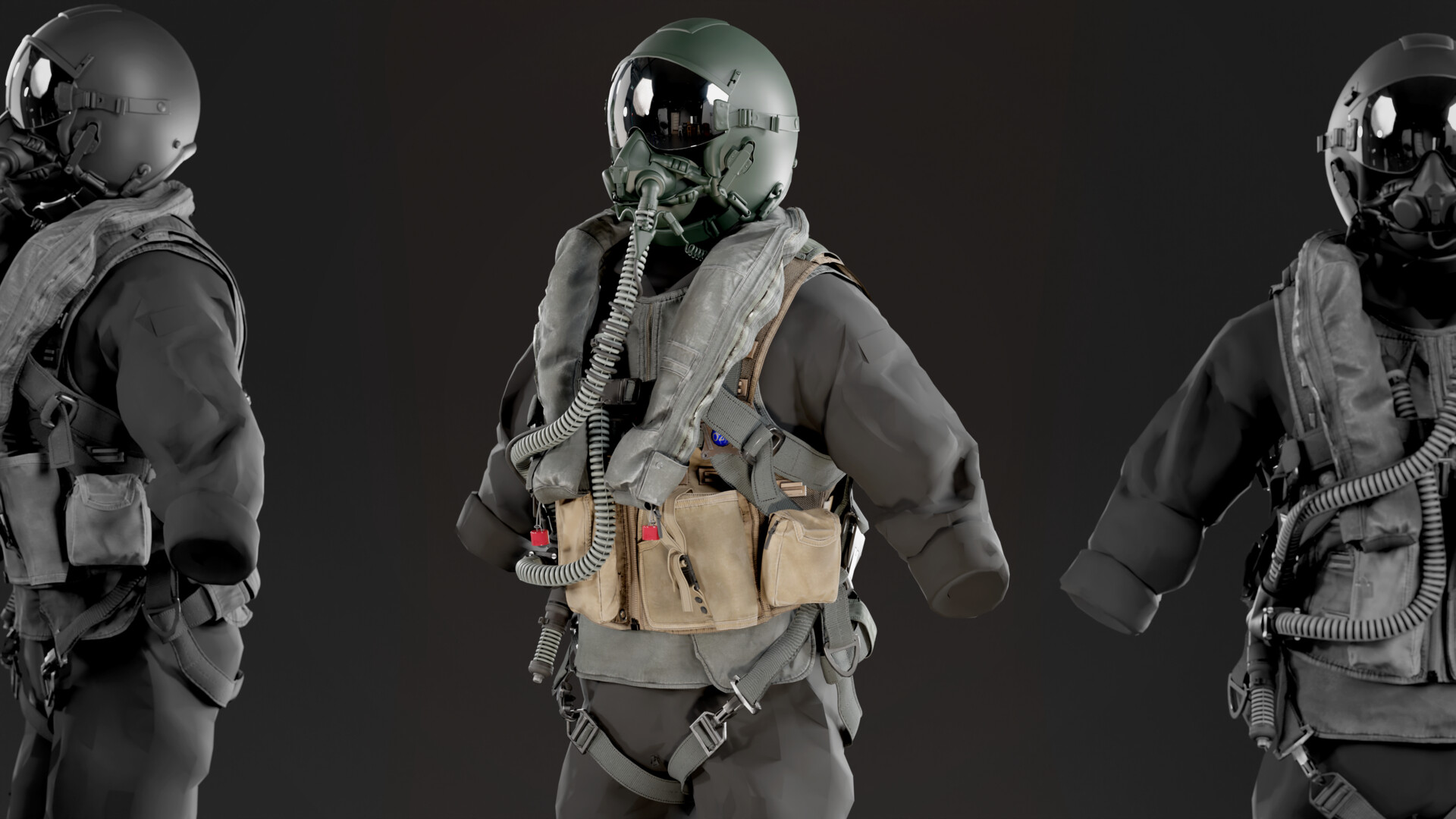 Andante Project - F15 Pilot Gear for ARMA3