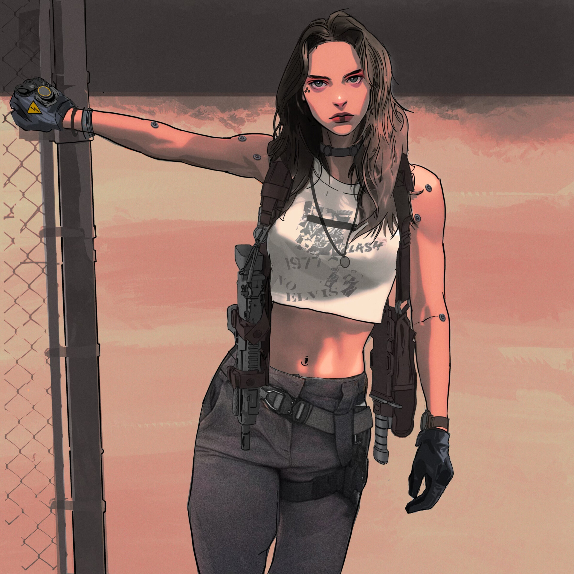 ArtStation - cyberpunk character