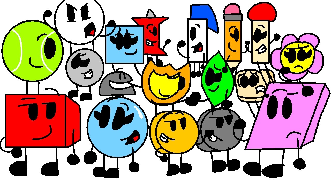 ArtStation - BFDI and BFDI Again Characters in my style