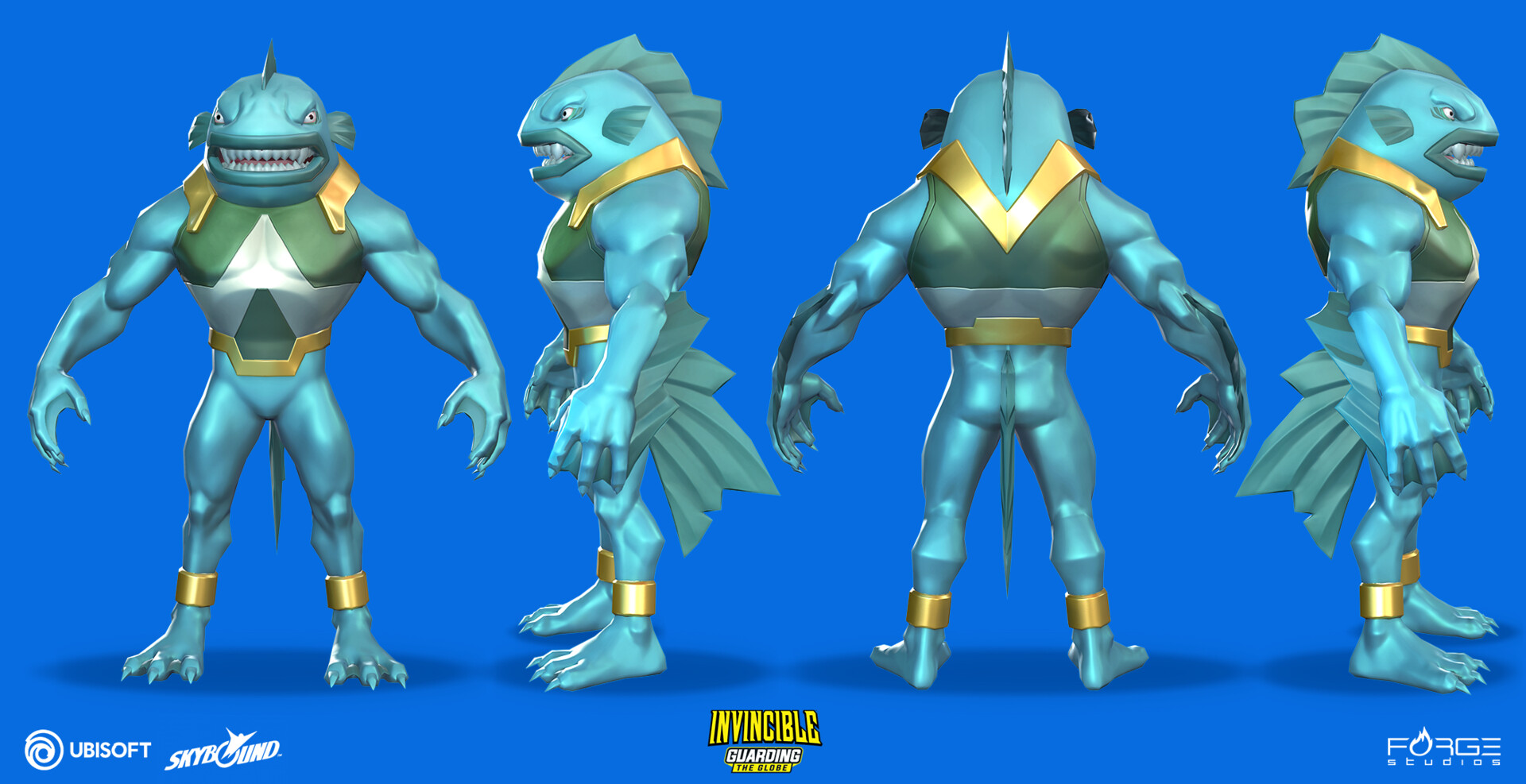 FORGE STUDIOS - Invincible: Guarding the Globe - Acquarus