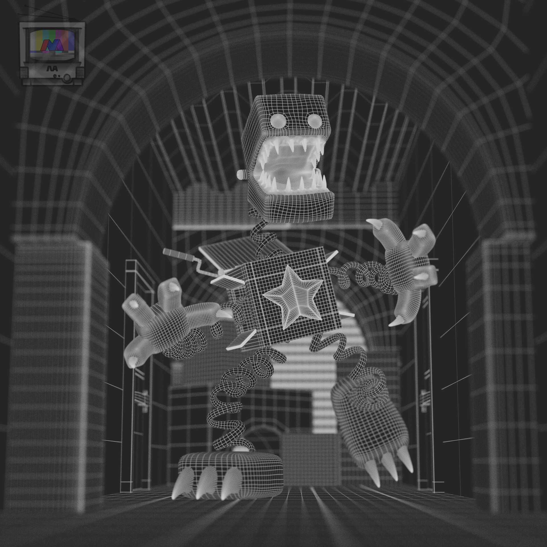 Mr JP - Fan Art: Boxy Boo (Proyect: Playtime)