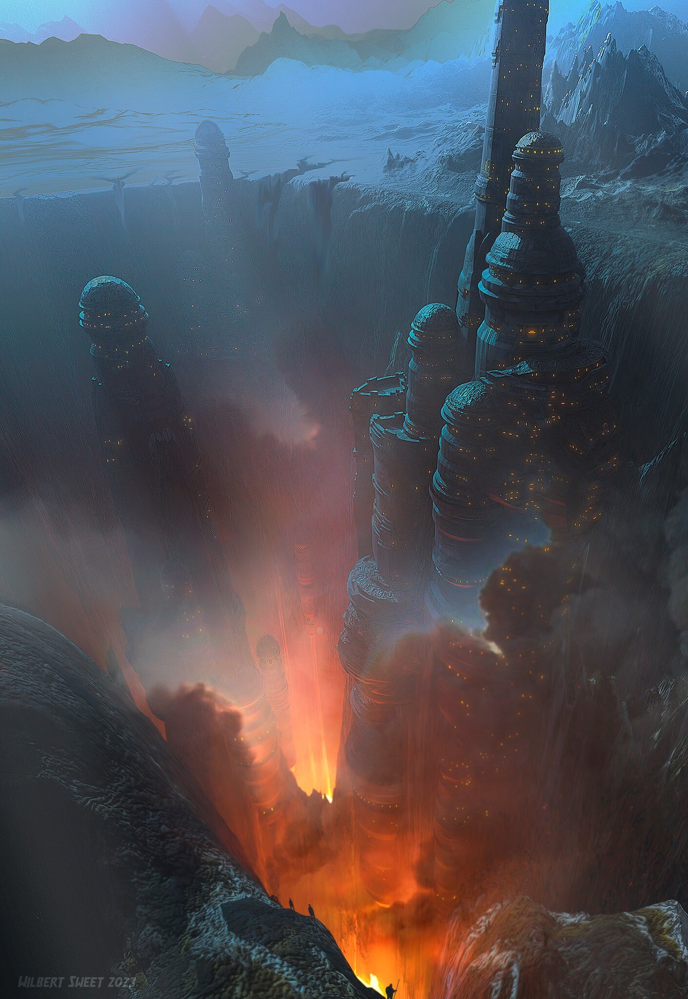 ArtStation - Canyon Castle