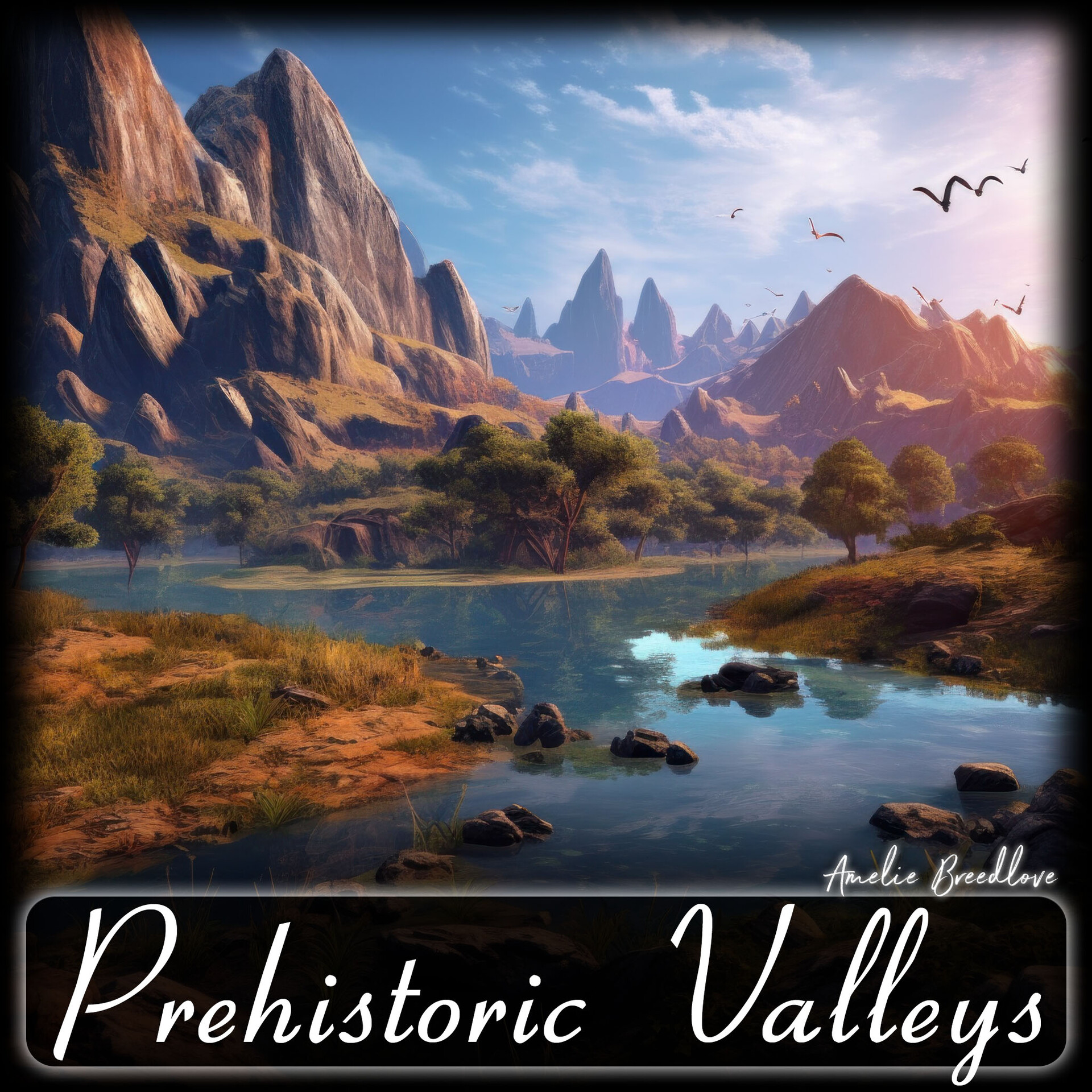 ArtStation - 320 Prehistoric Valleys Reference Pack | 4K | v.47