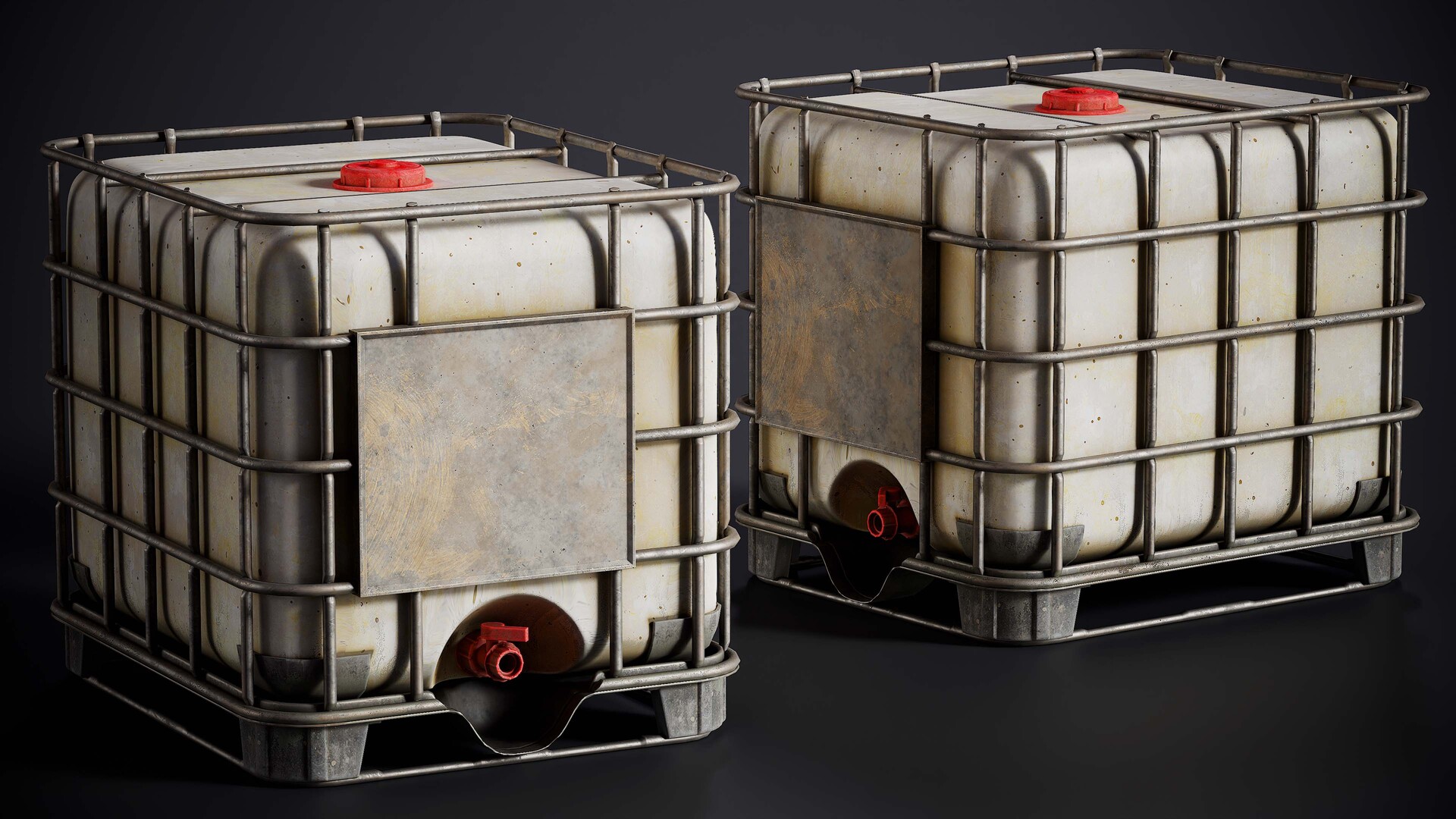 ArtStation - Water Tank (Low Poly)