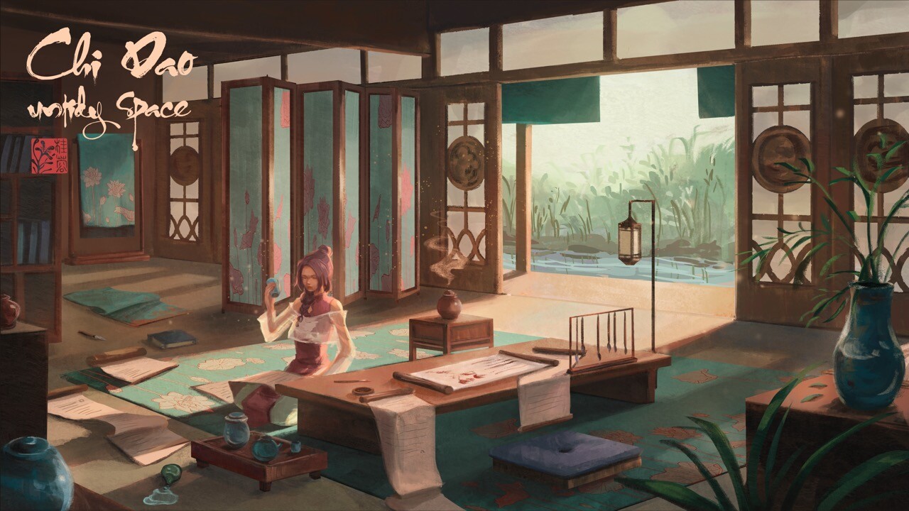 ArtStation - Untidy Space Illustration