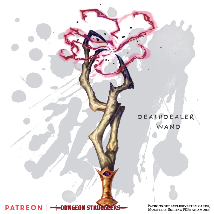 ArtStation - Deathdealer Wand