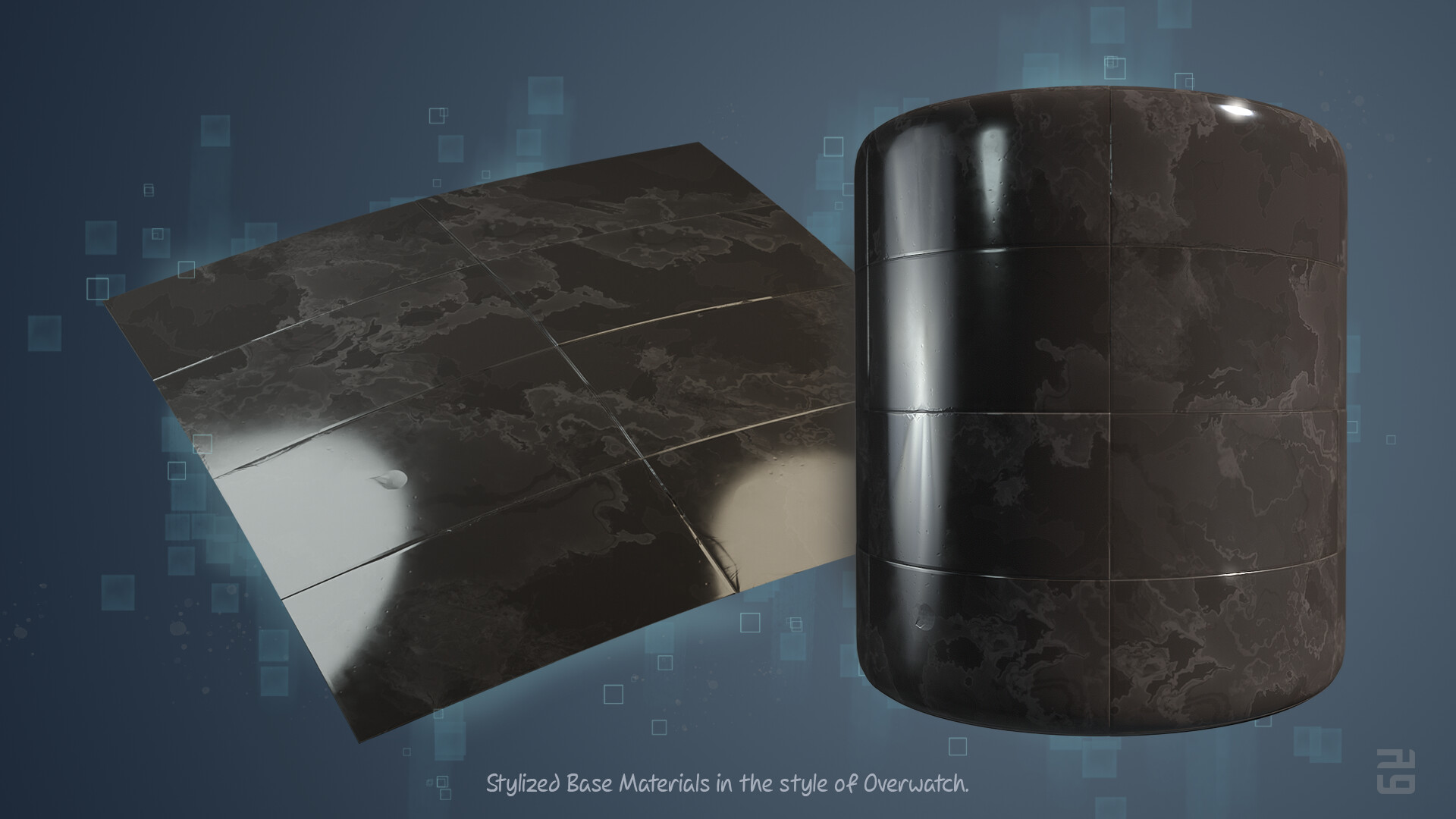 Saleh Afkhami - Stylized Base Materials | overwatch style