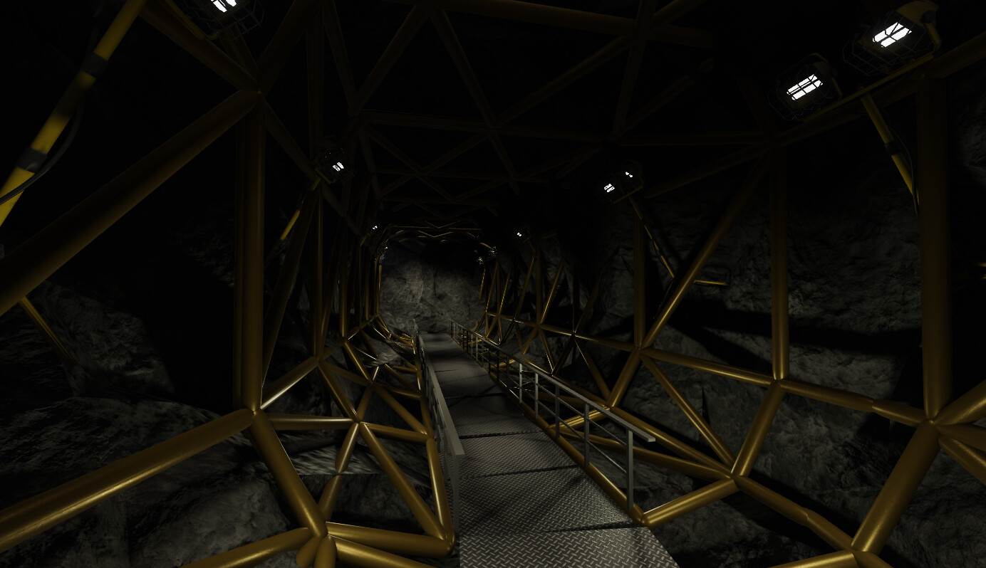 ArtStation - Underground Research Facility (WIP)