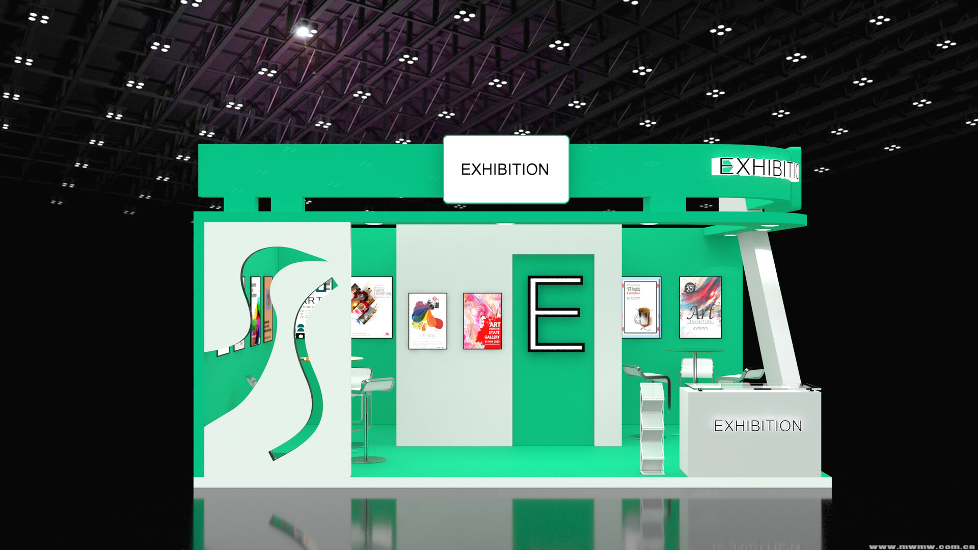 ArtStation - Exhibition-Stall