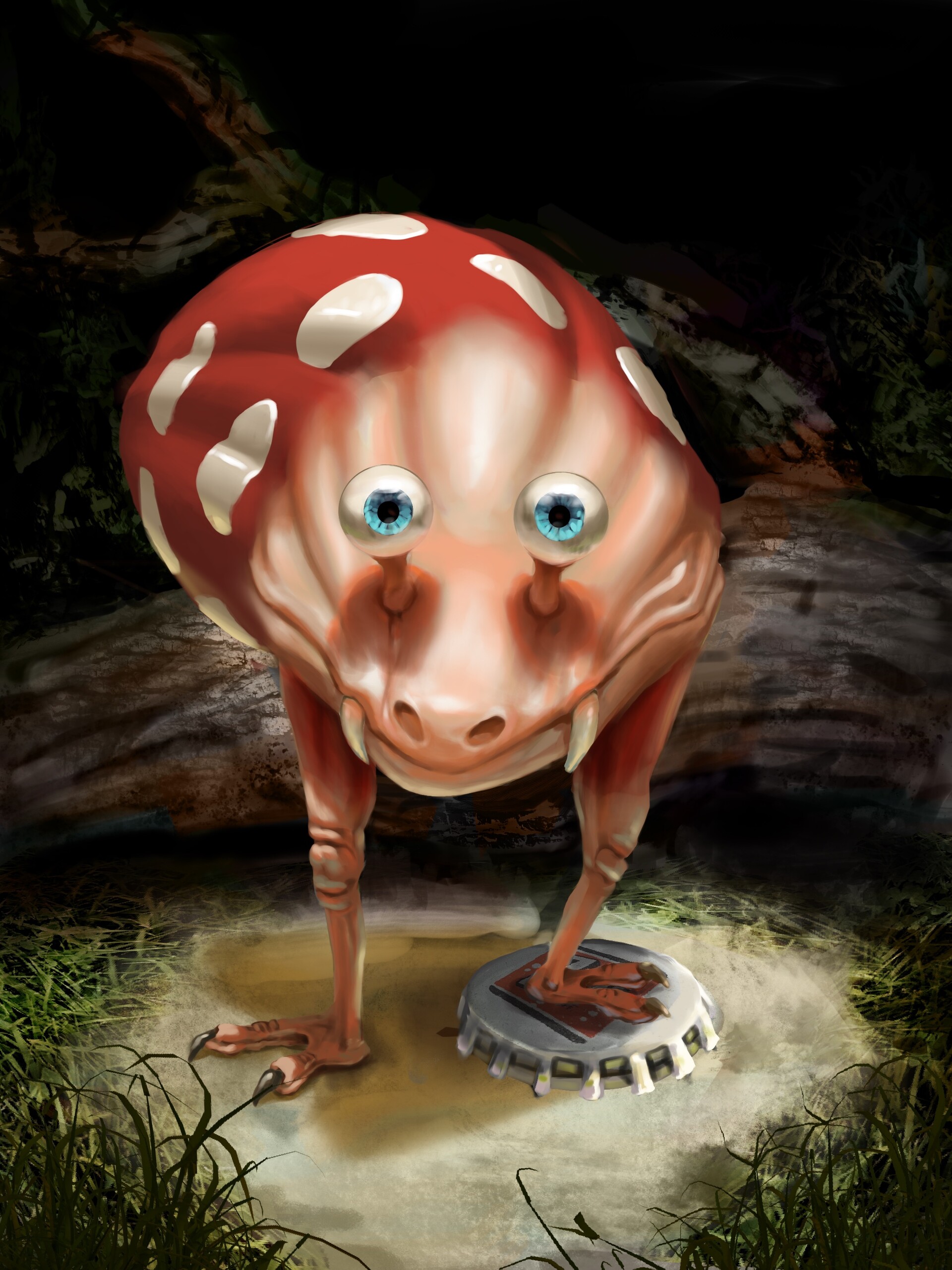 Wall - piktober: spotty bulborb